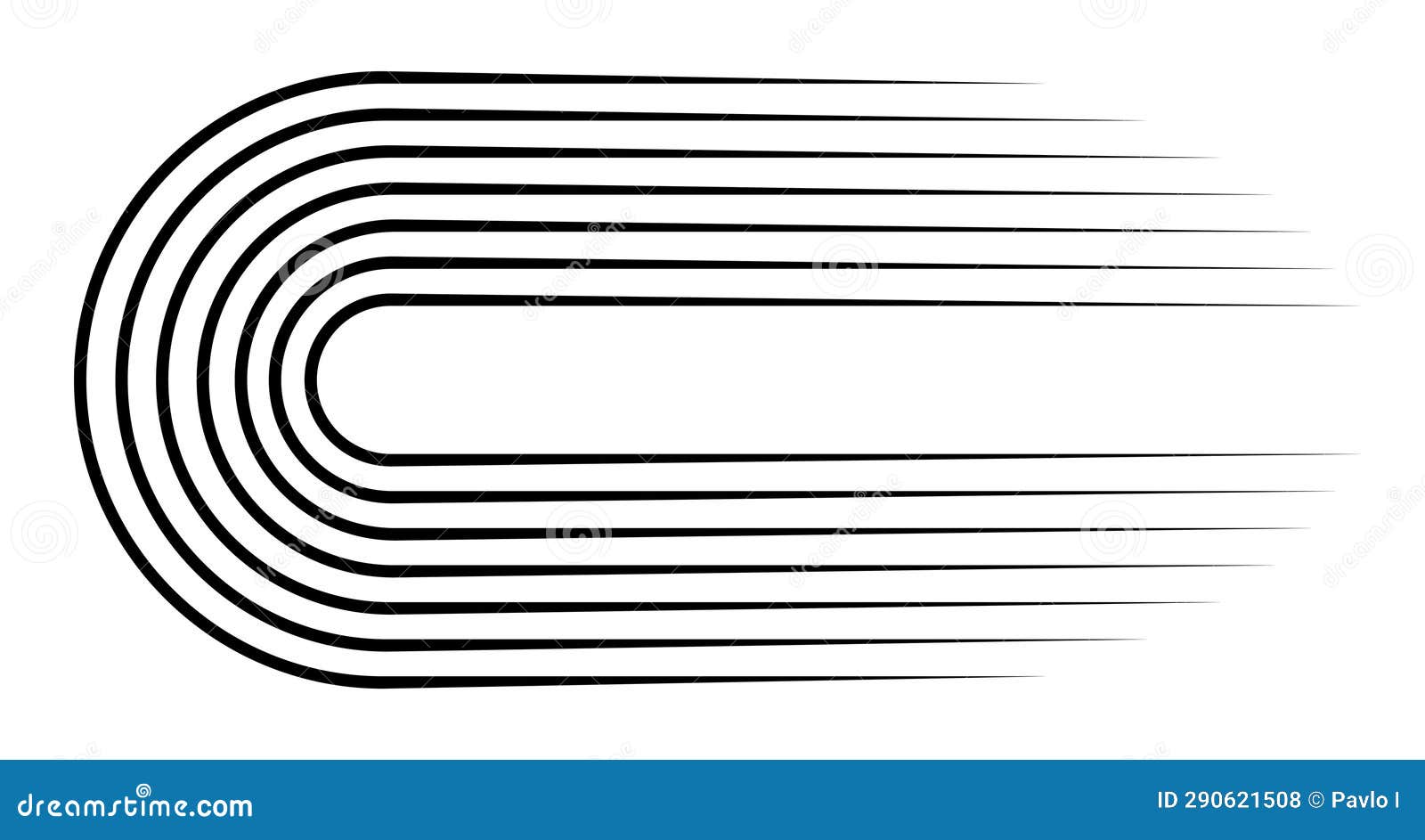 Fast Sign, Speed Lines Icon, Fast Motion Effect Element, Black Circle ...