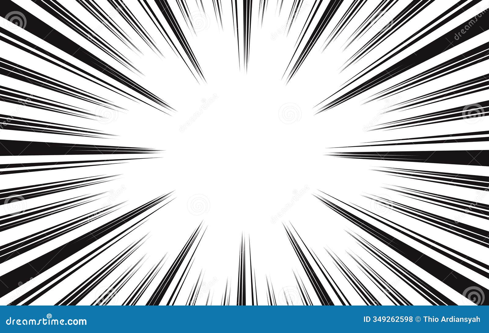 Fast Speed Lines on White Background. Anime Comic Speed Line Movement ...