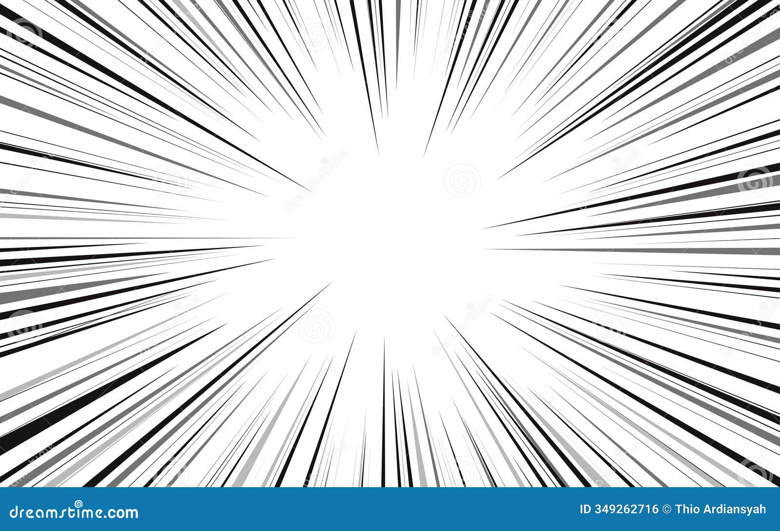 Fast Speed Lines on White Background. Anime Comic Speed Line Movement ...