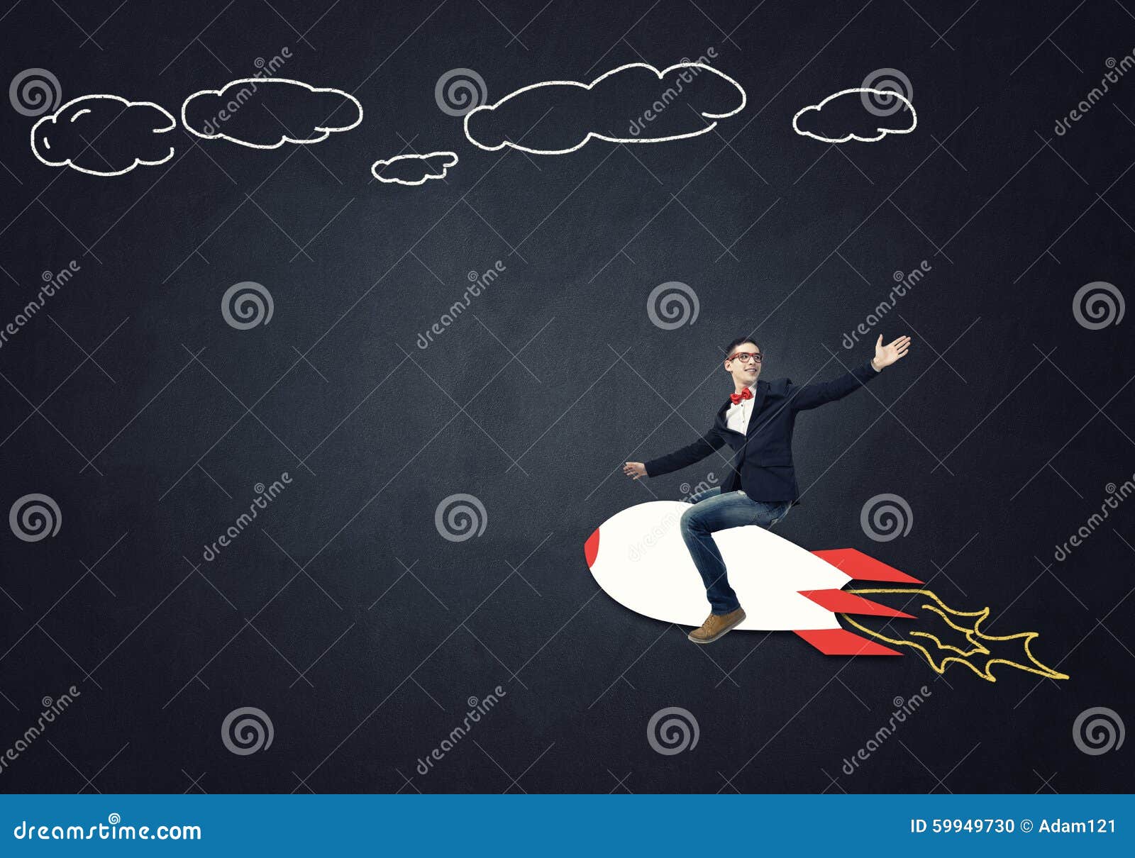 Fast and speedy stock photo. Image of crazy, drawn, flight - 59949730