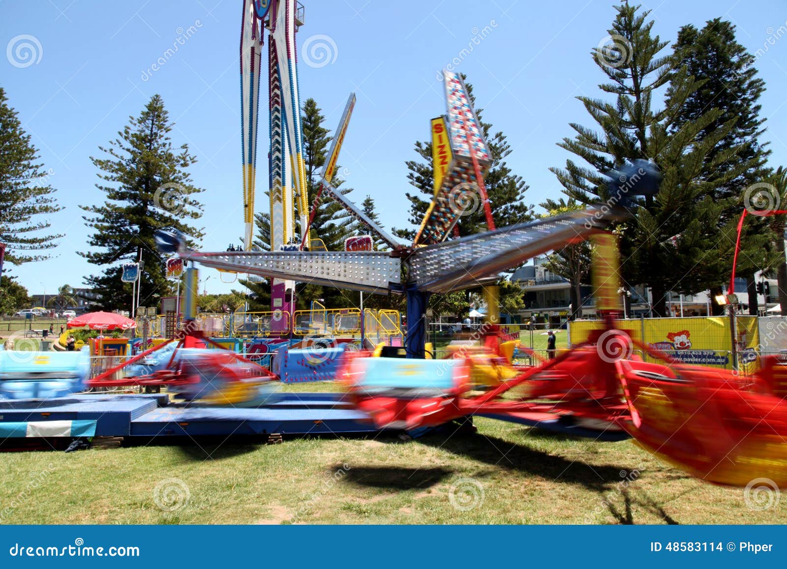 Fast Spinner editorial stock image. Image of kids, quick - 48583114