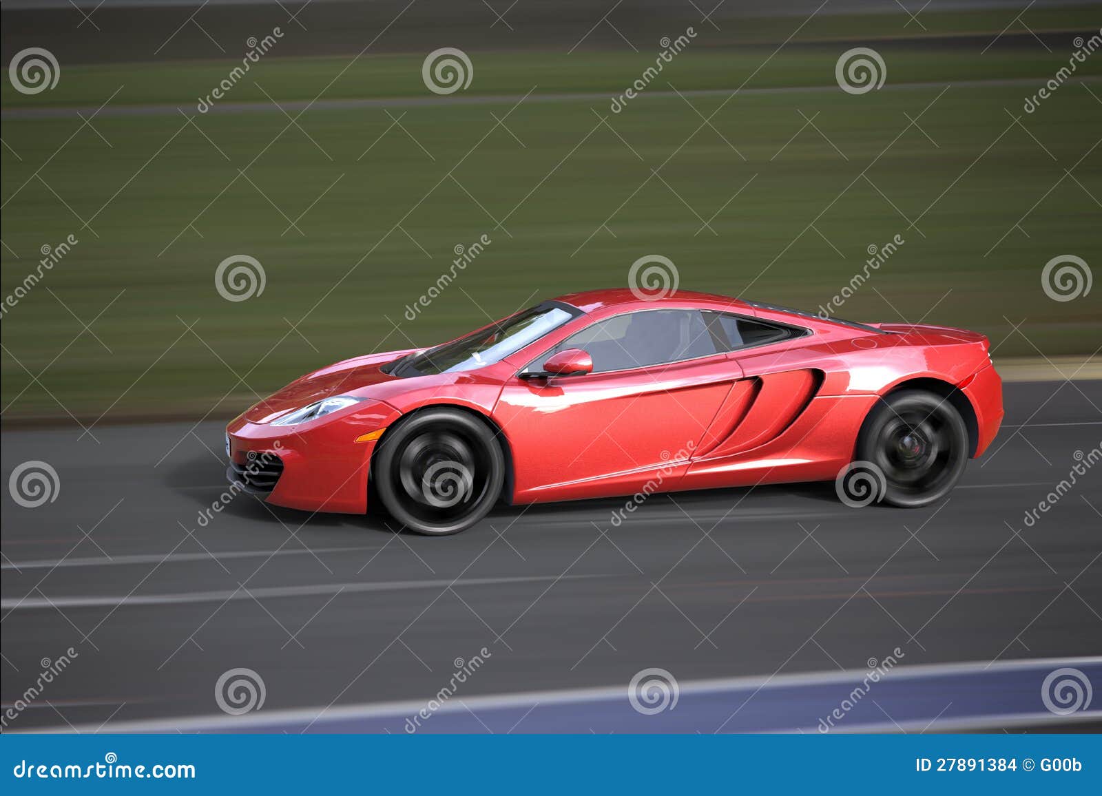 Fast sportcar on a track stock photo. Image of sports - 27891384