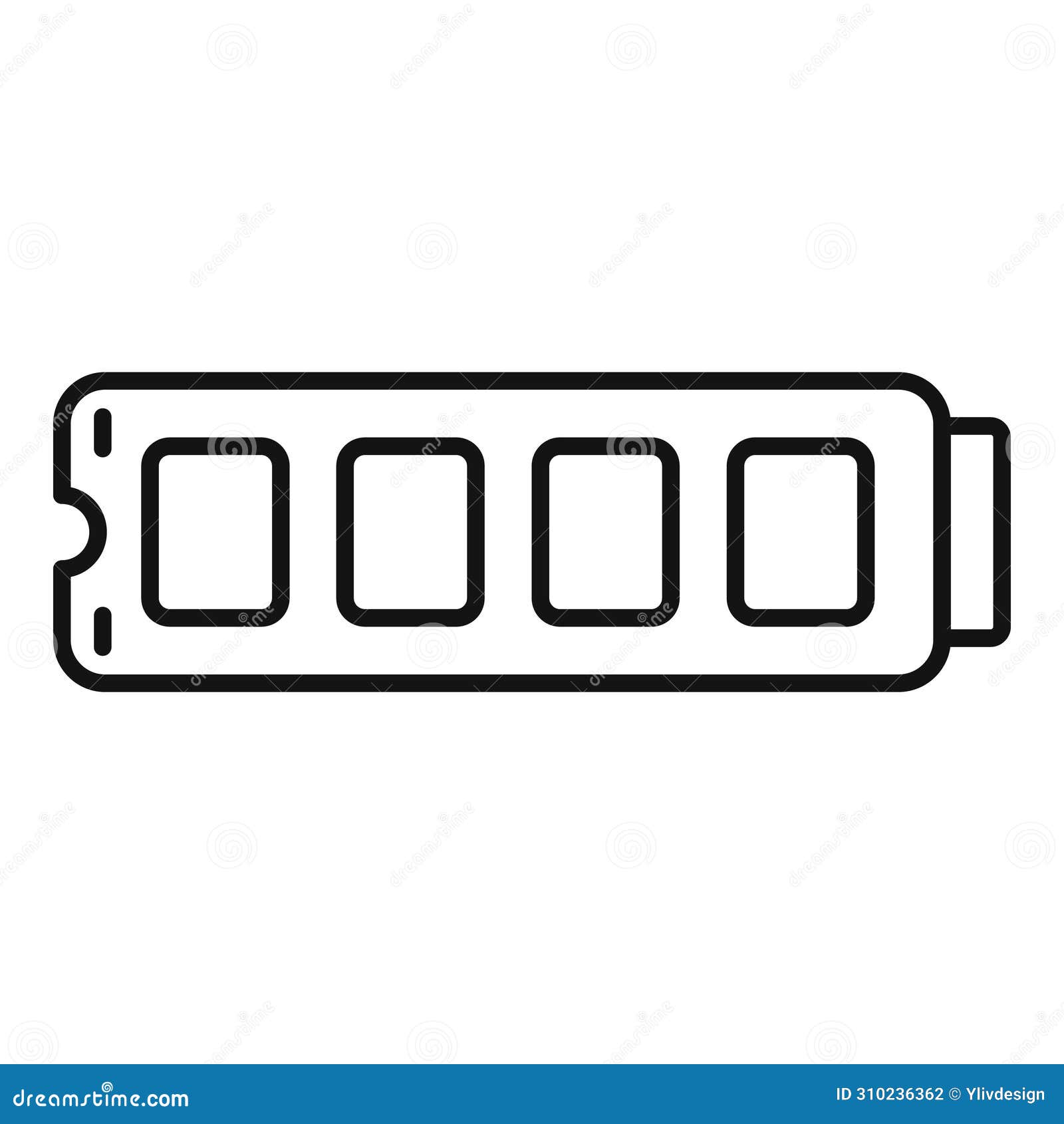 Gb Memory Board Icon Outline Vector. Solid Machine | CartoonDealer.com #310236069