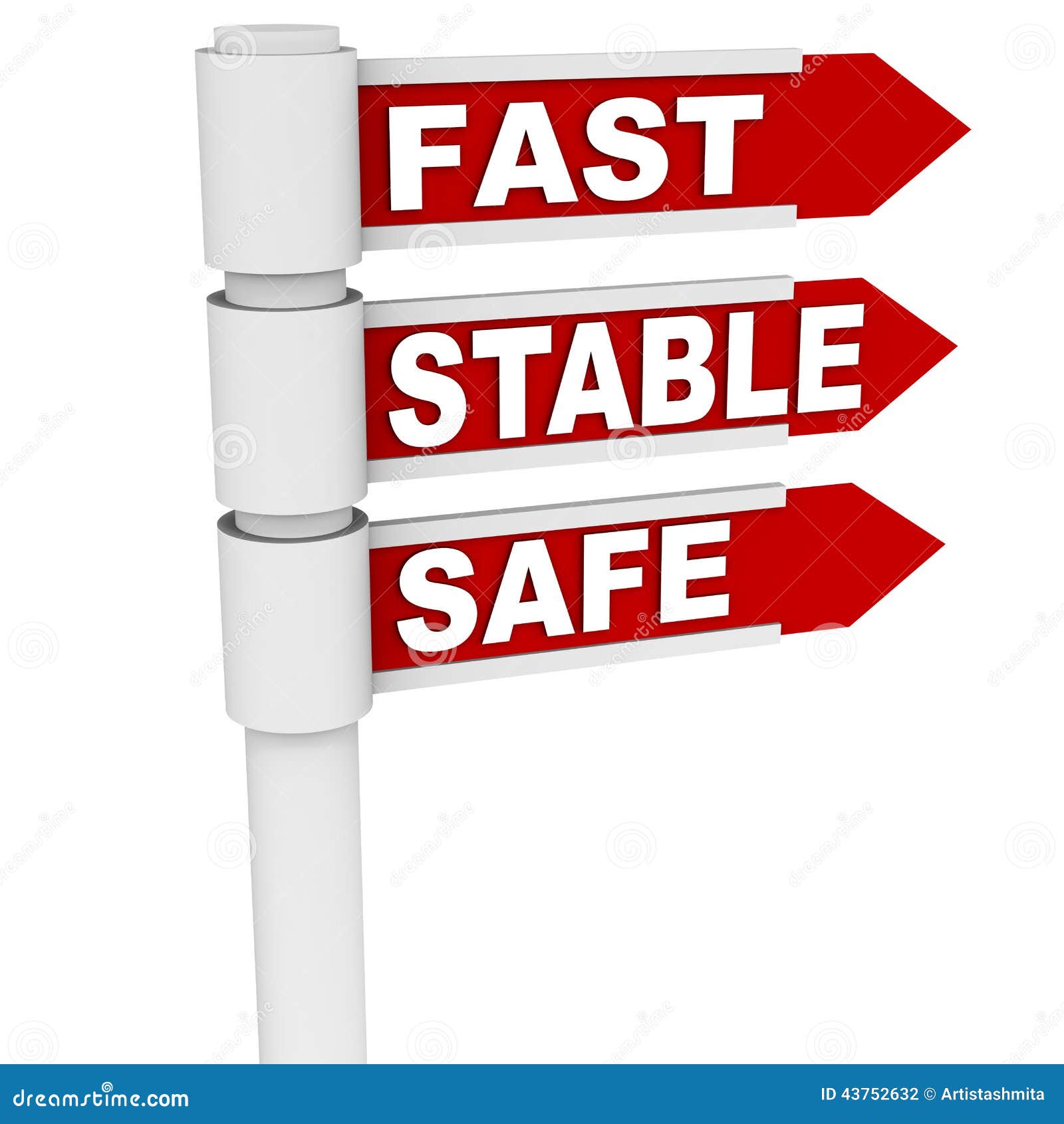 Fast stable and safe stock illustration. Illustration of secure - 43752632