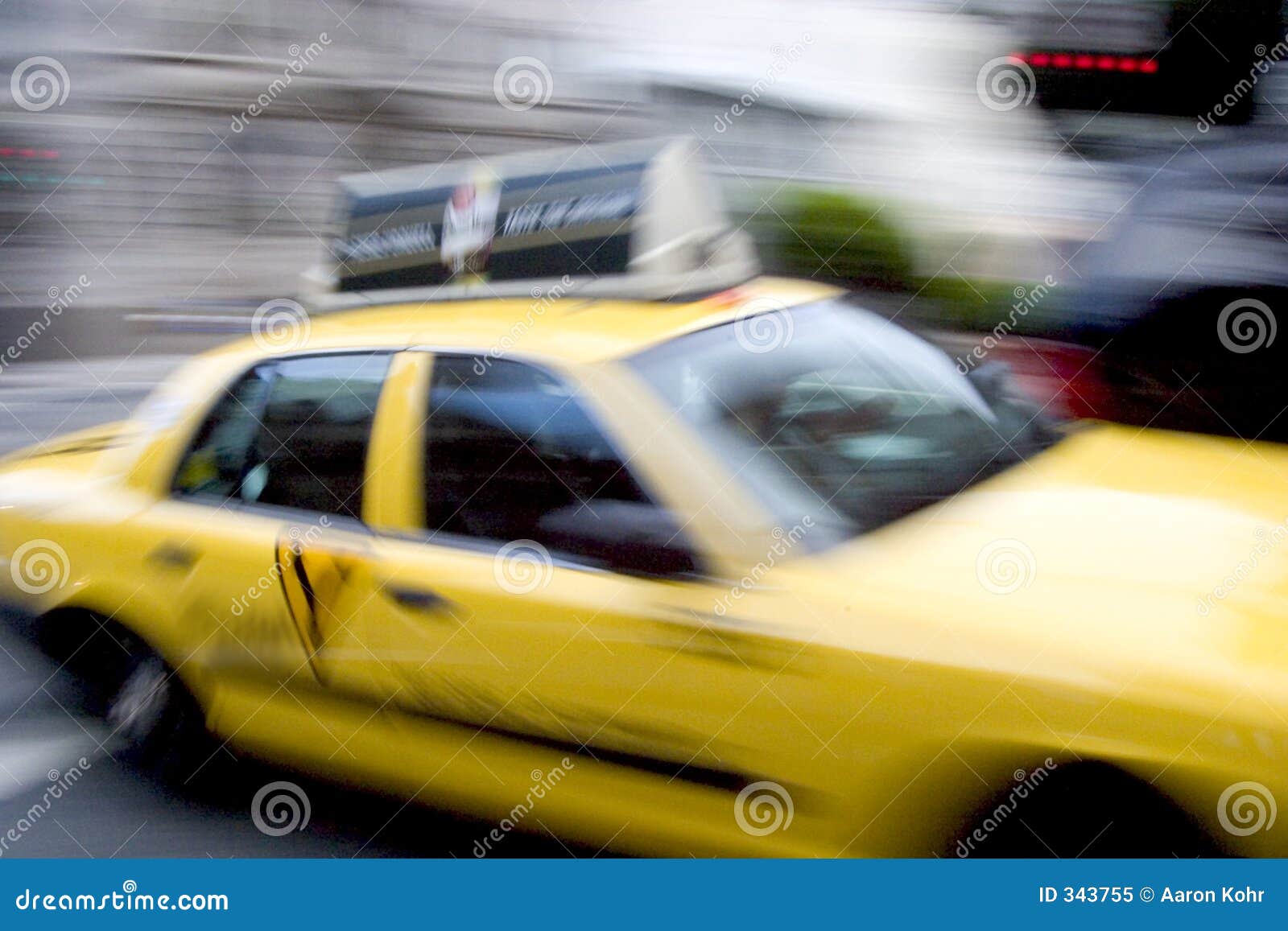 Fast Taxi stock image. Image of fast, yellow, taxi, york - 343755
