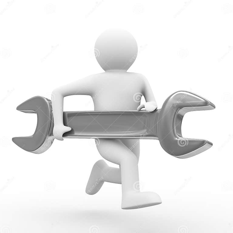 Fast Technical Help on White Stock Illustration - Illustration of ...