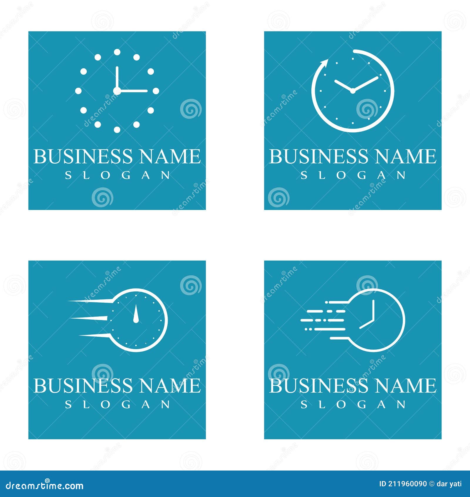 Fast Time Icon Logo Design Vector Stock Vector - Illustration of ...