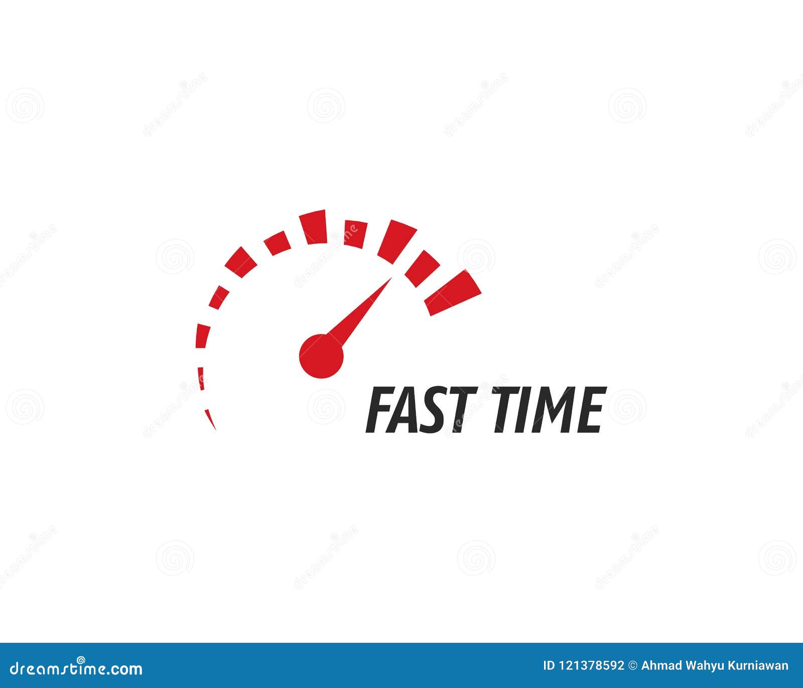 Fast Time logo vector stock vector. Illustration of hour - 121378592