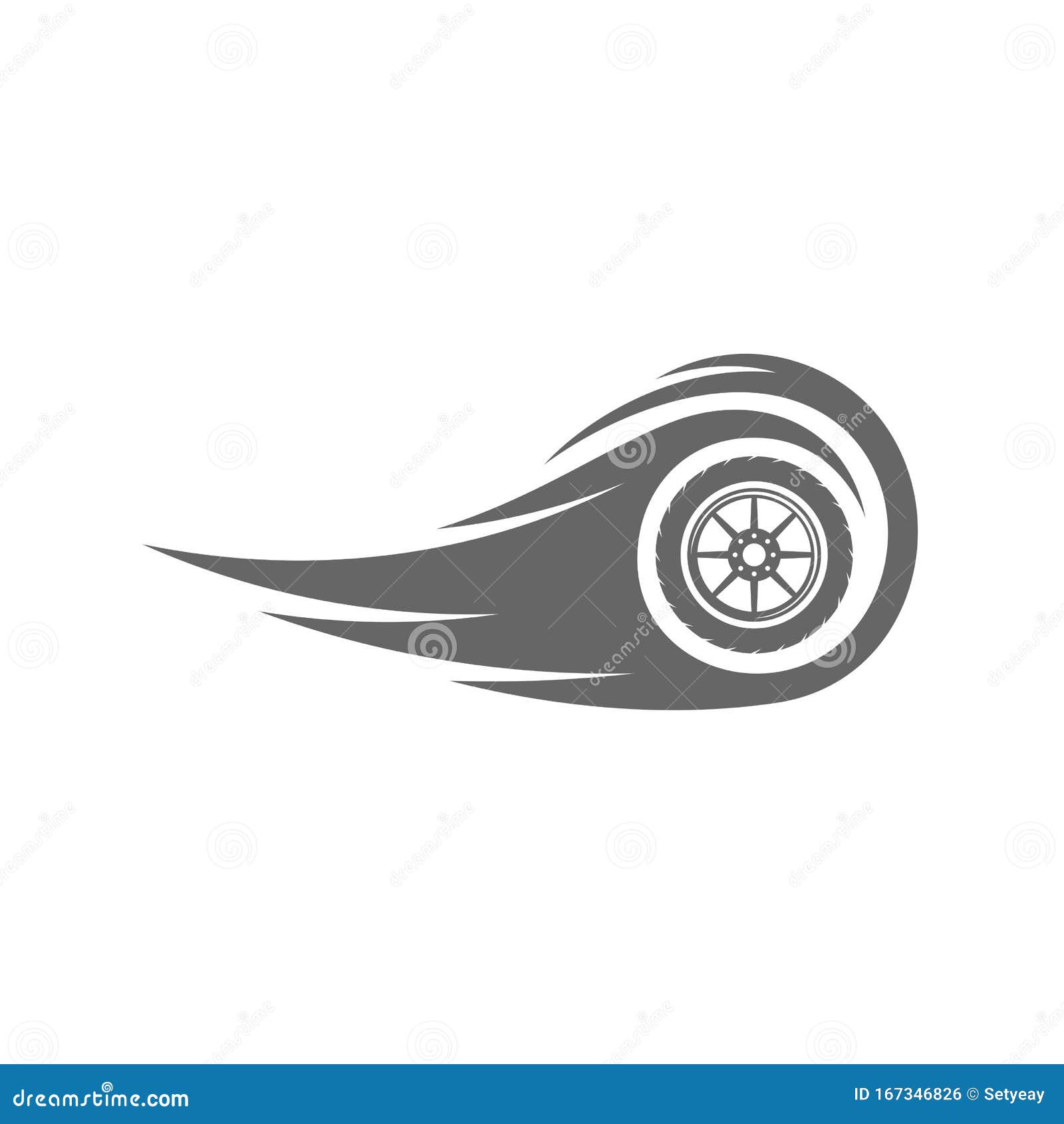 Fast Tire Logo Vector Icon Illustration Design Template Stock Vector ...