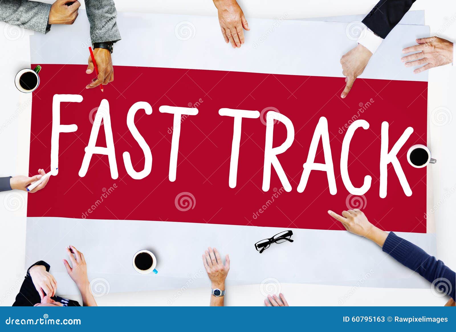 Fast Track Increase Improvement Development Raising Concept Stock Image ...