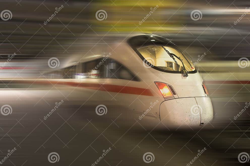 Fast train stock image. Image of precision, commute, speed - 2979465