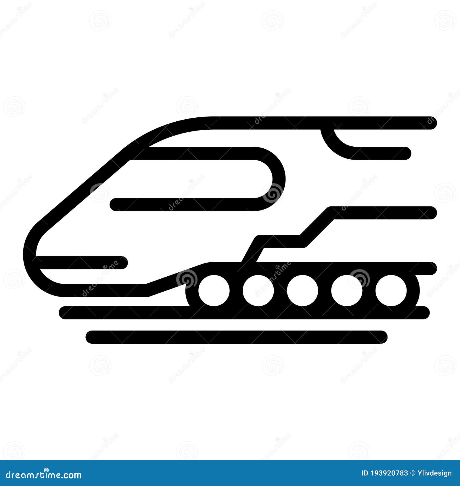 Fast Outline Train Stock Illustrations – 996 Fast Outline Train Stock ...