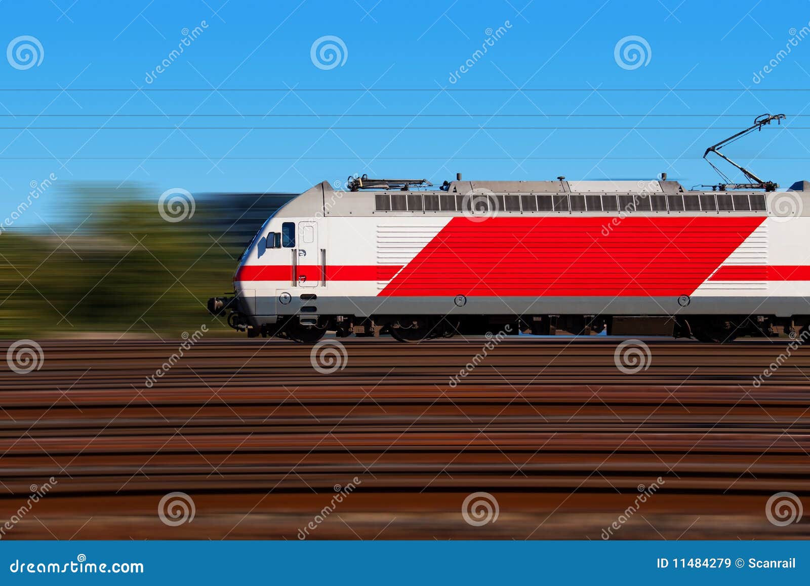 Fast Train with Motion Blur Stock Image - Image of cargo, public: 11484279