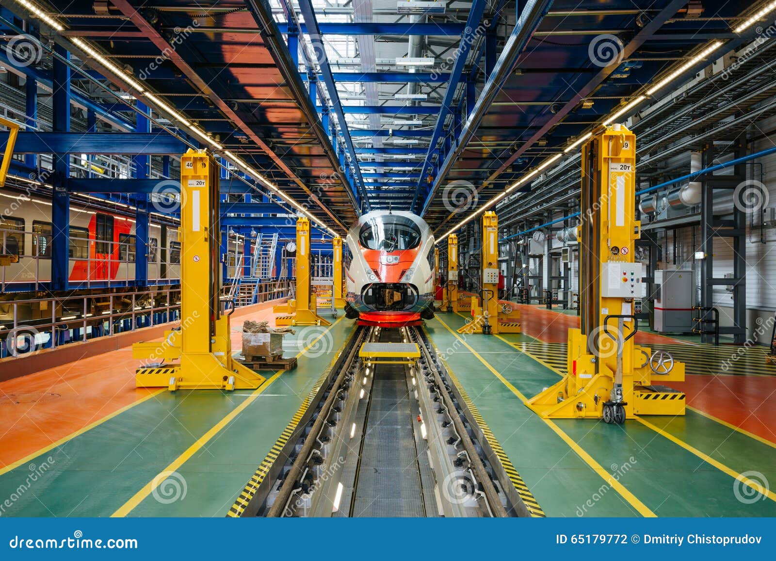 Fast train stock photo. Image of train, maintenance, locomotive - 65179772