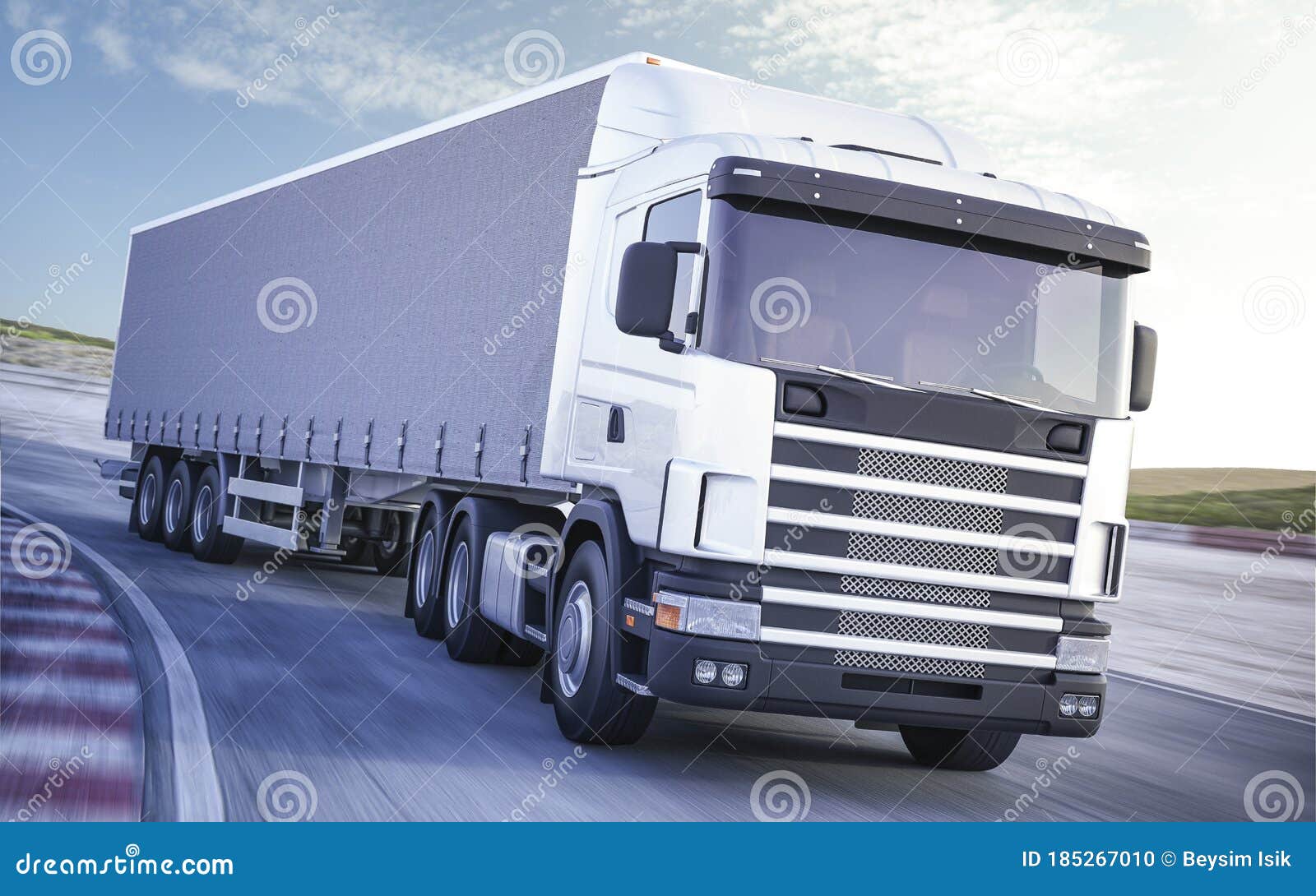 Fast transport stock illustration. Illustration of occupation - 185267010