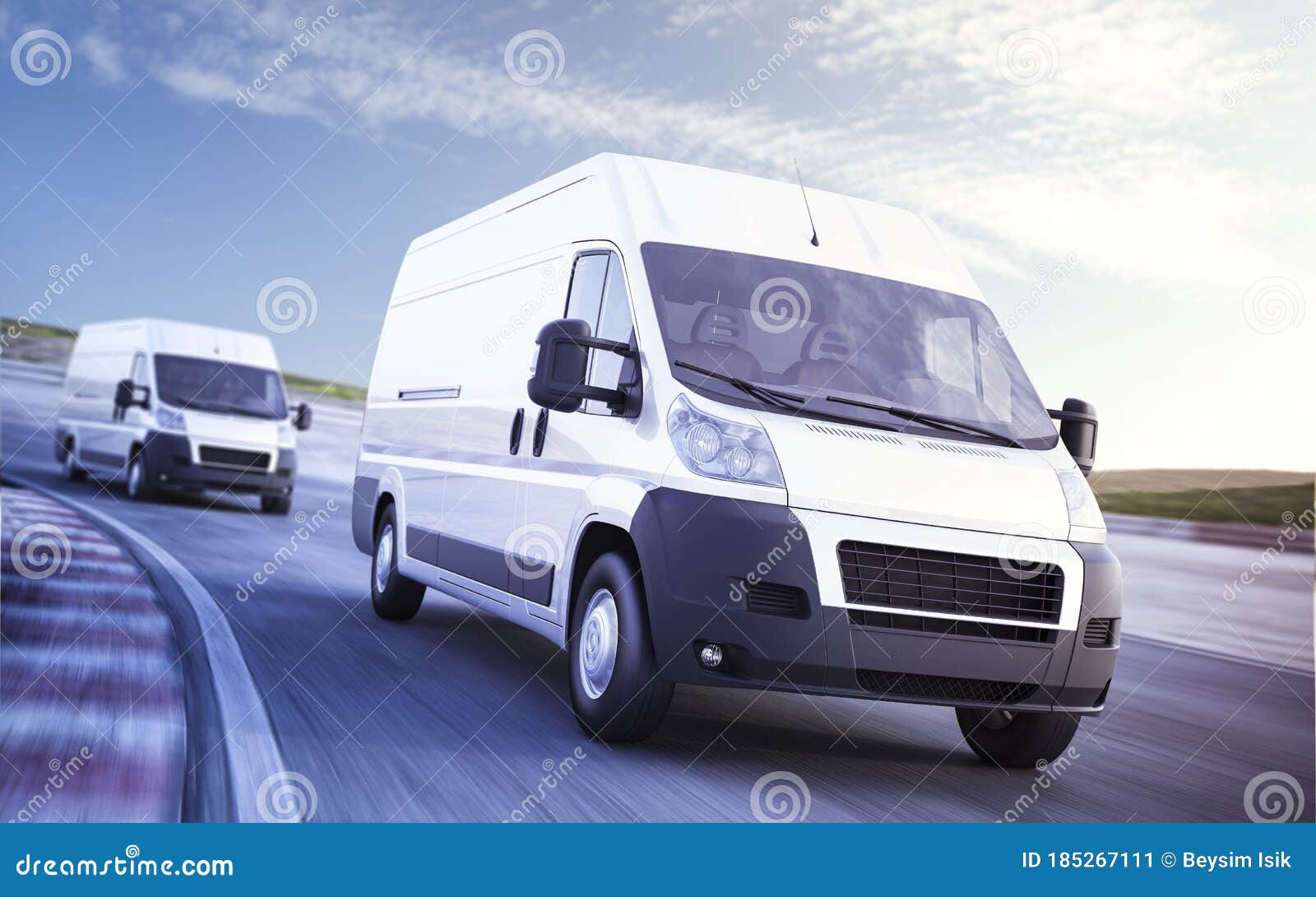 Fast transport stock illustration. Illustration of motion - 185267111