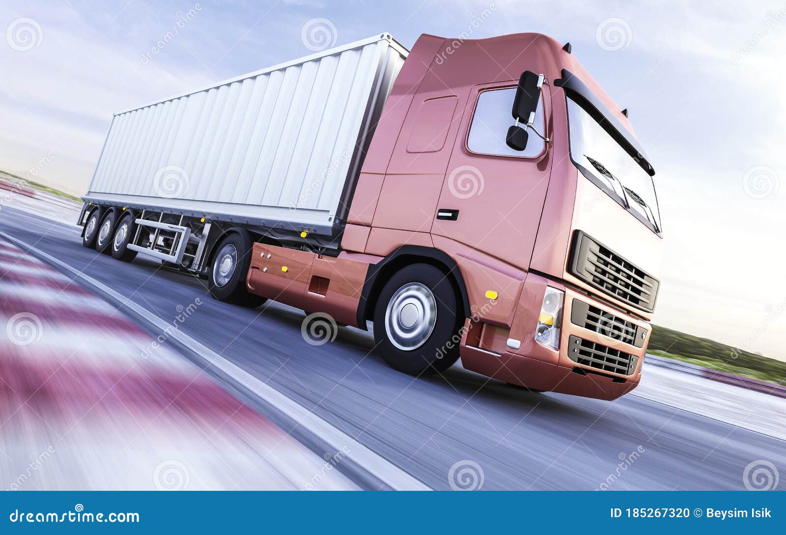 Fast transport stock illustration. Illustration of interstate - 185267320