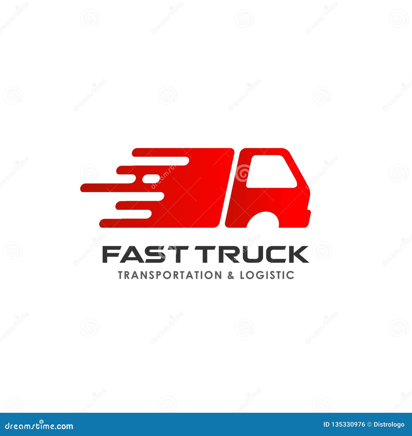 Fast Truck Delivery Services Logo Design. Cargo Logo Design Template ...