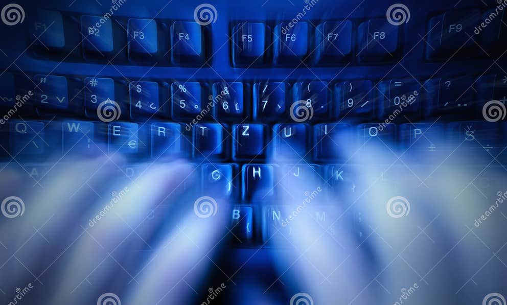 Fast typing stock image. Image of company, commerce, office - 7885843