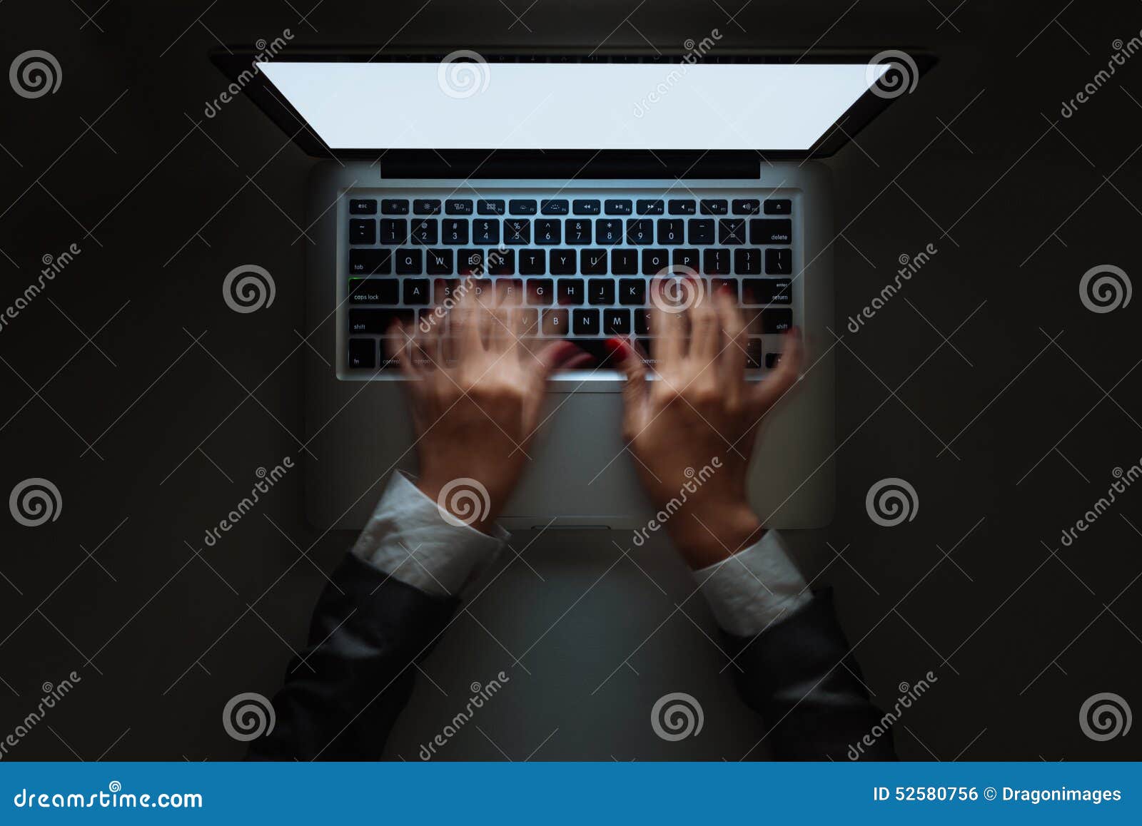 Fast typing stock photo. Image of leisure, gadget, keyboard - 52580756