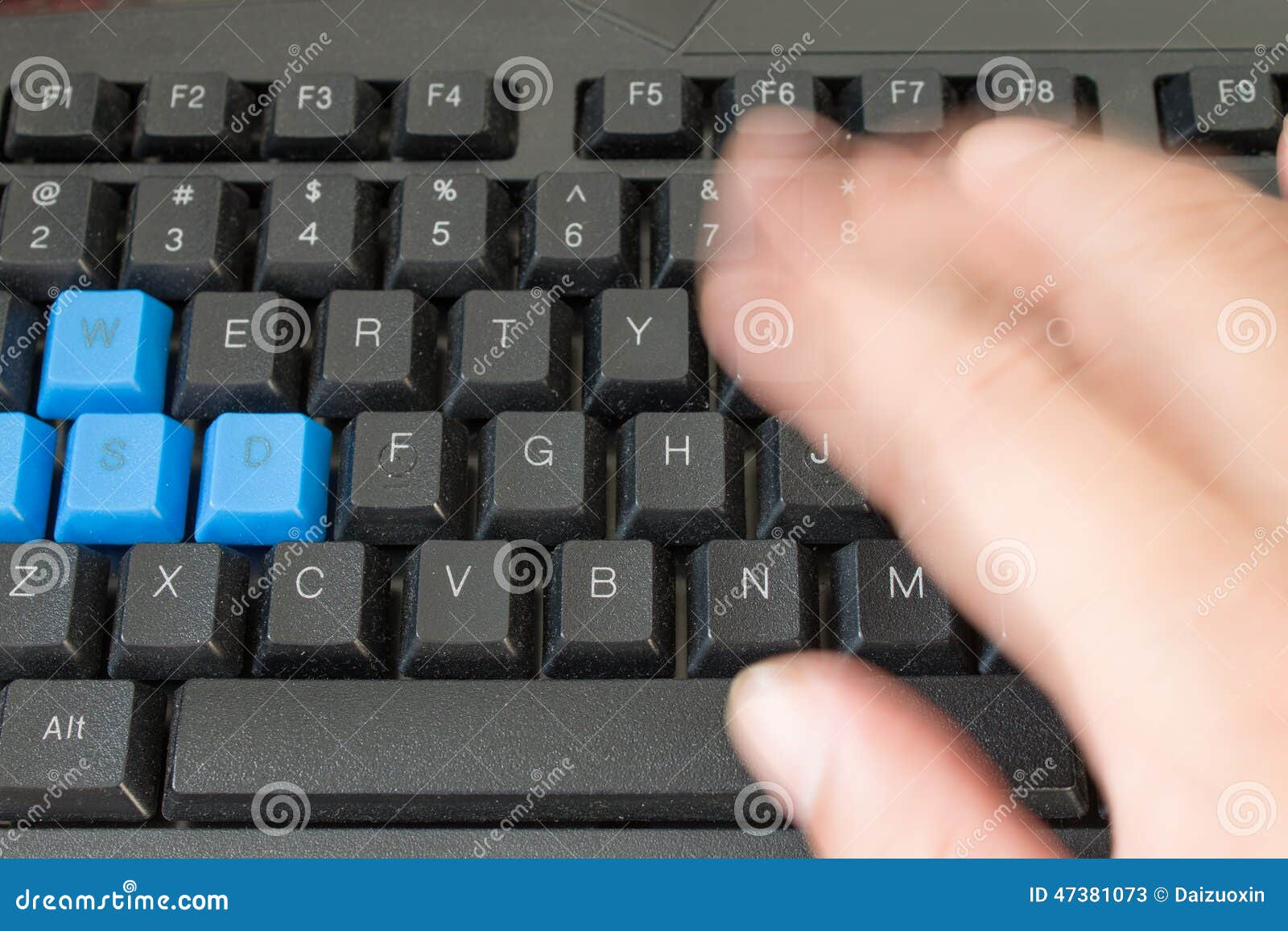 Fast typing stock image. Image of technology, keyboard - 47381073