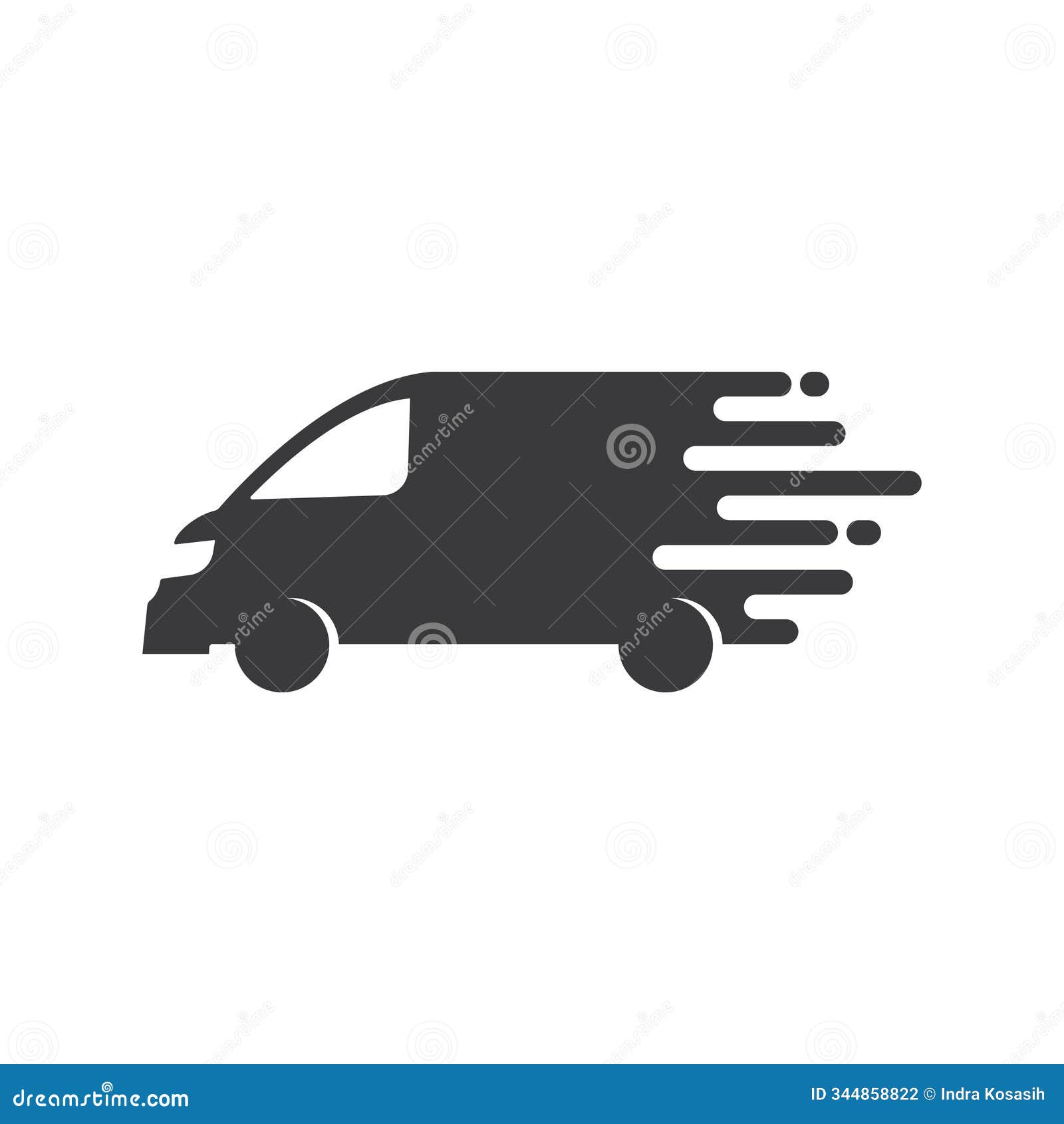 Fast Van Logo Vector Icon Design. Fast Delivery Logo Icon, Simple ...