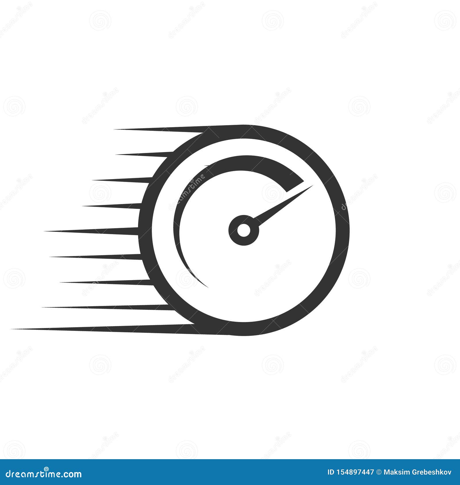 Fast vector icon stock illustration. Illustration of consulting - 154897447
