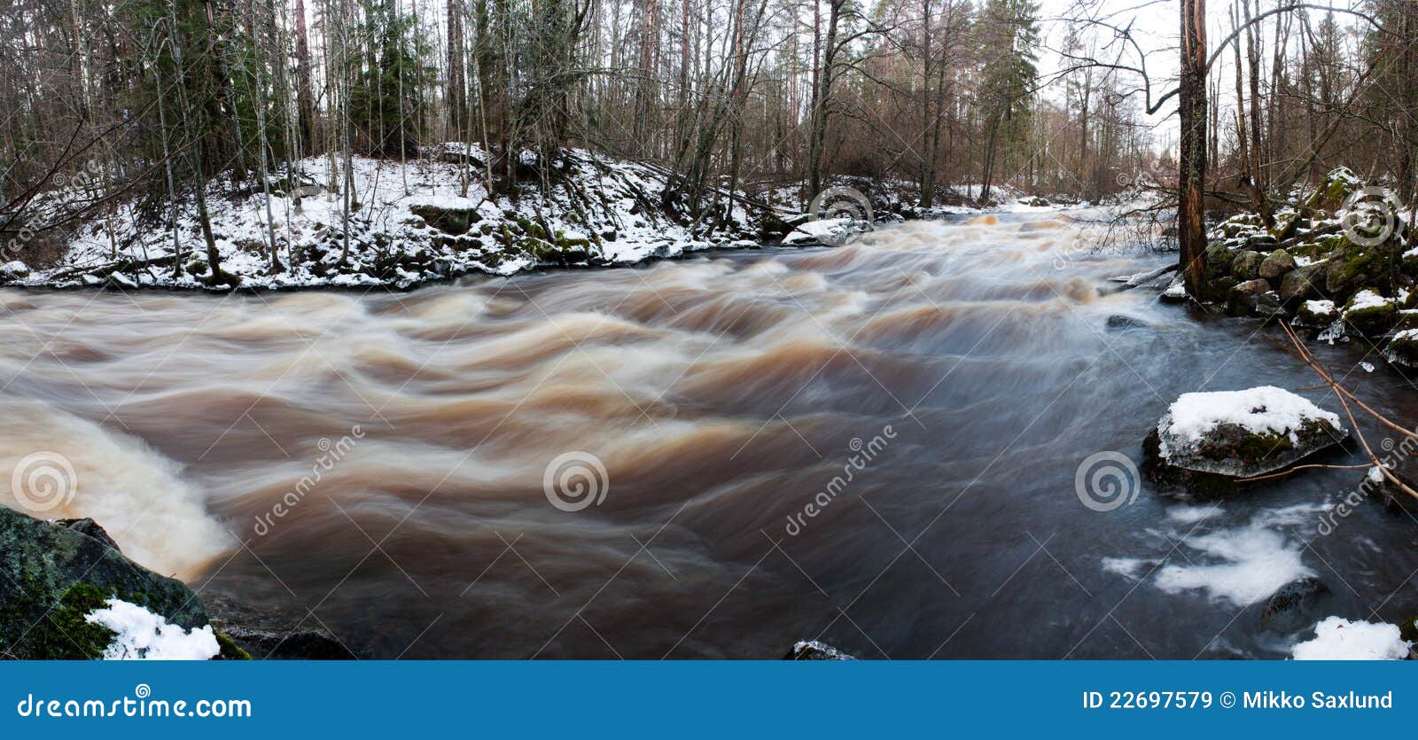 Fast water stock image. Image of rock, panorama, fast - 22697579