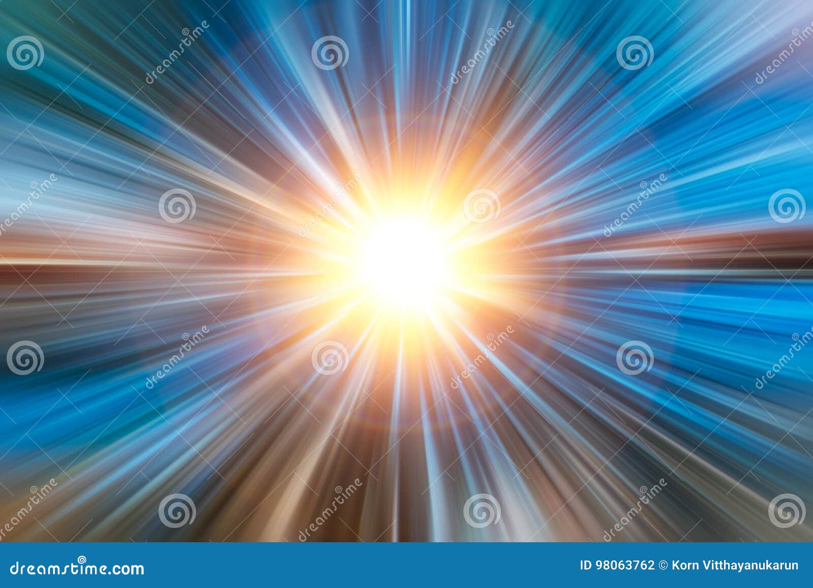 Fast Zoom Blur High Power Go Future Concept Abstract For Background ...