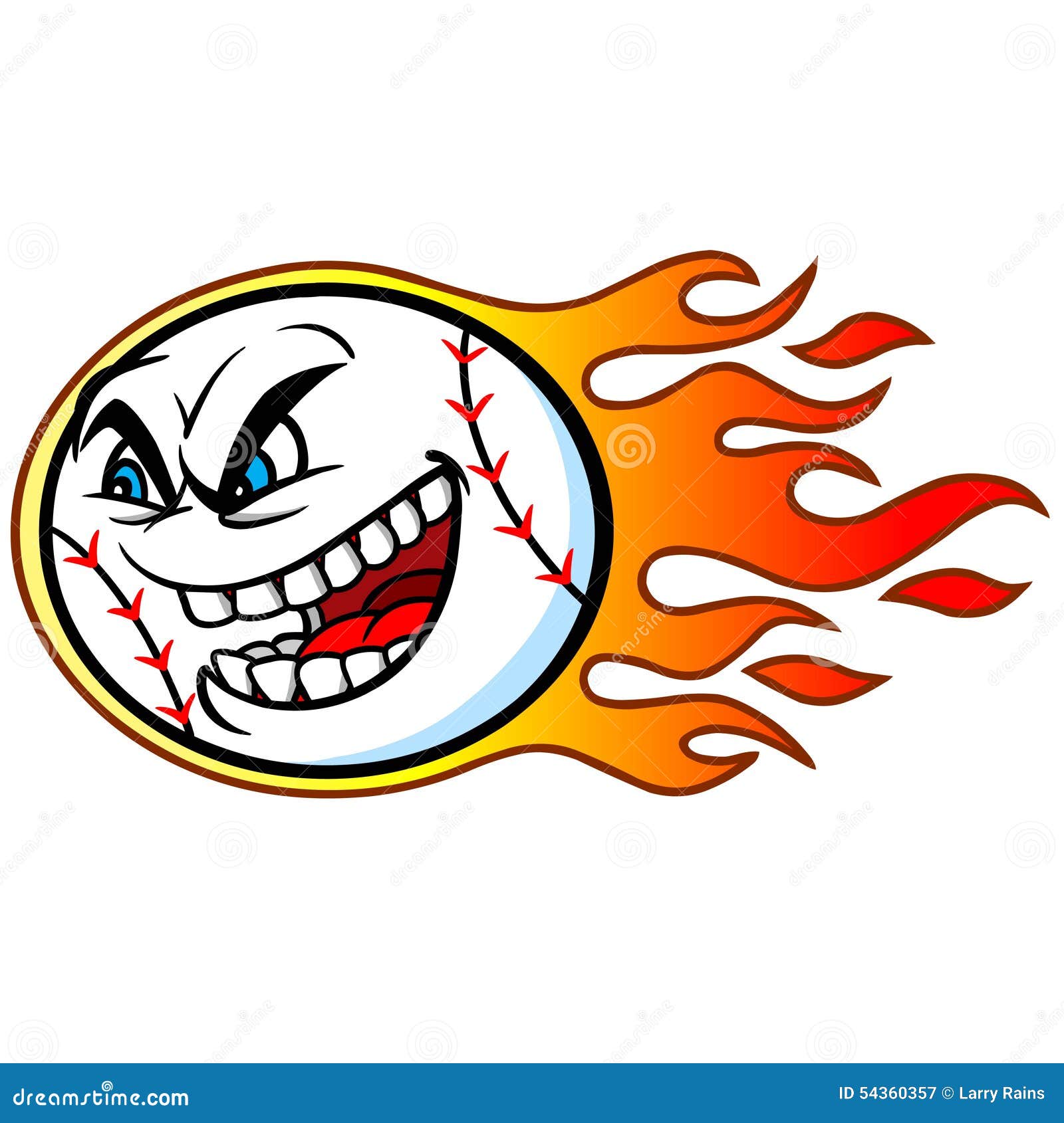 Fastball stock vector. Illustration of equipment, fastball - 54360357