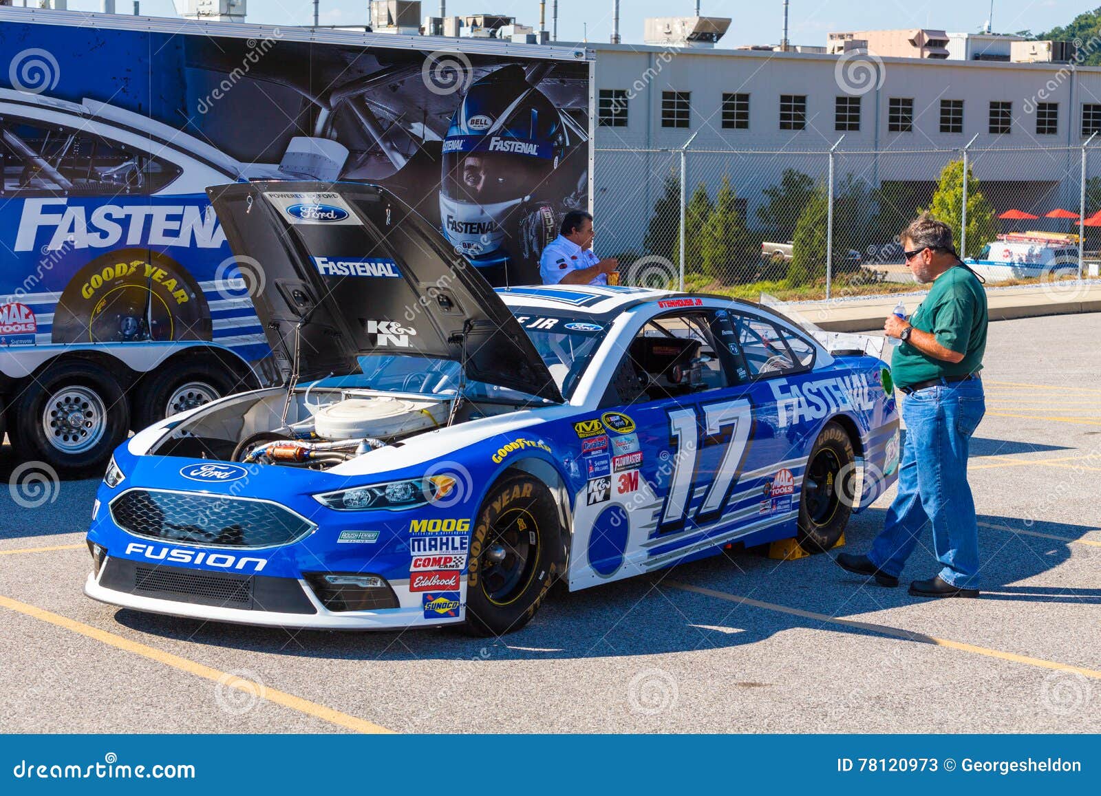 Fastenal NASCAR εκδοτική στοκ εικόνες. εικόνα από harley - 78120973