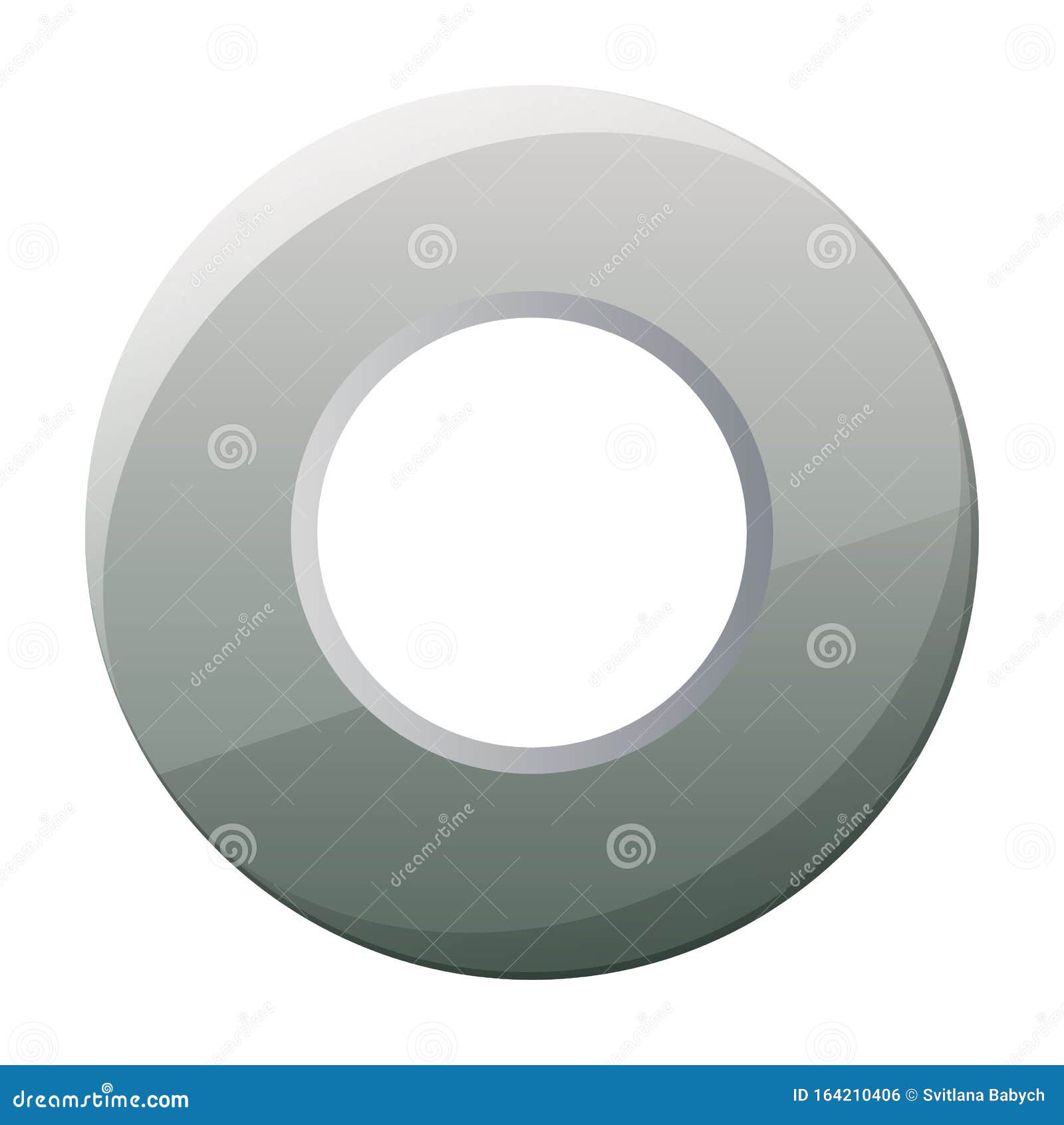 Fastener Head Vector Icon.Cartoon Vector Icon Isolated on White ...