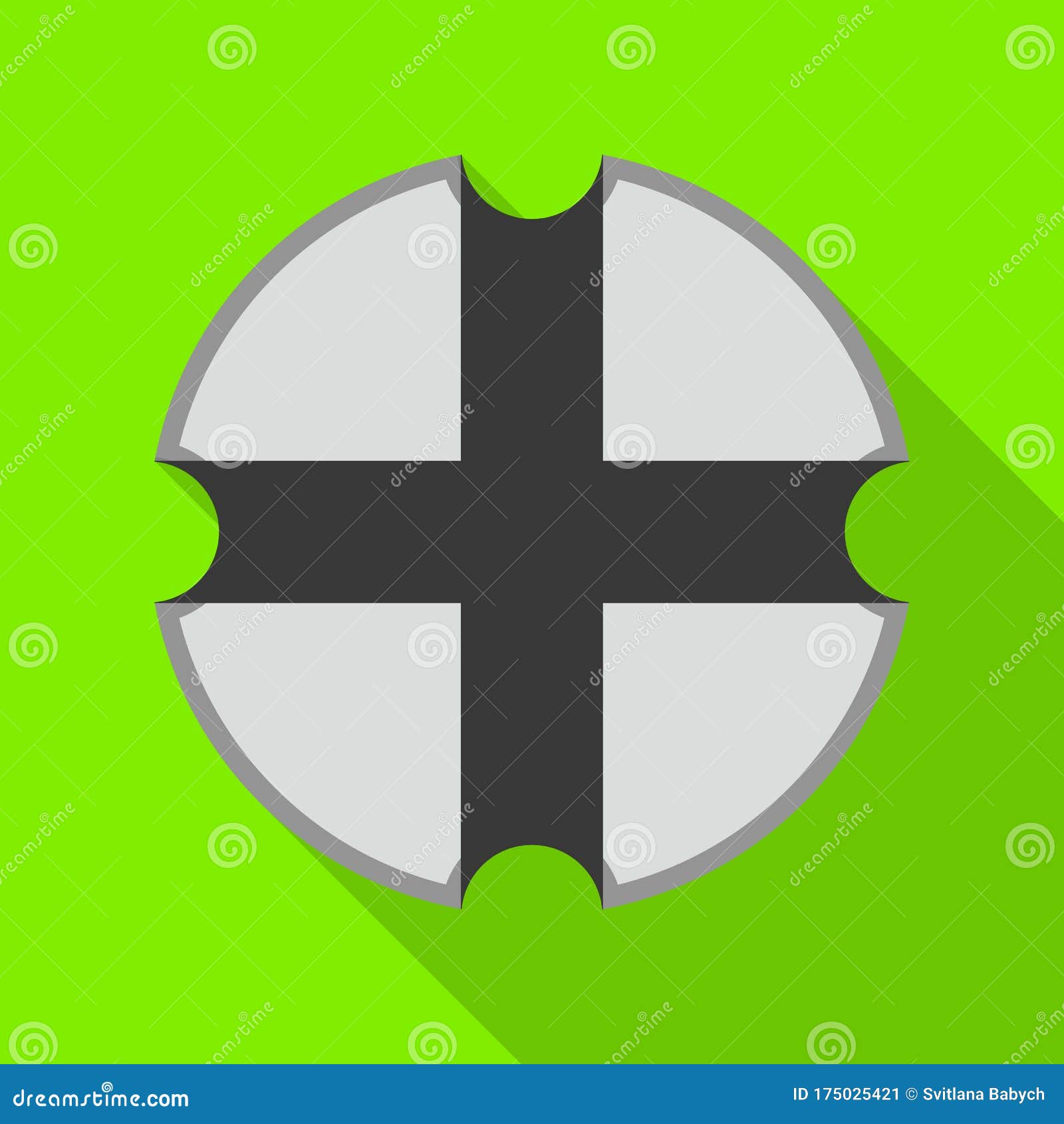 Fastener Head Vector Icon.Flat Vector Icon Isolated on White Background ...