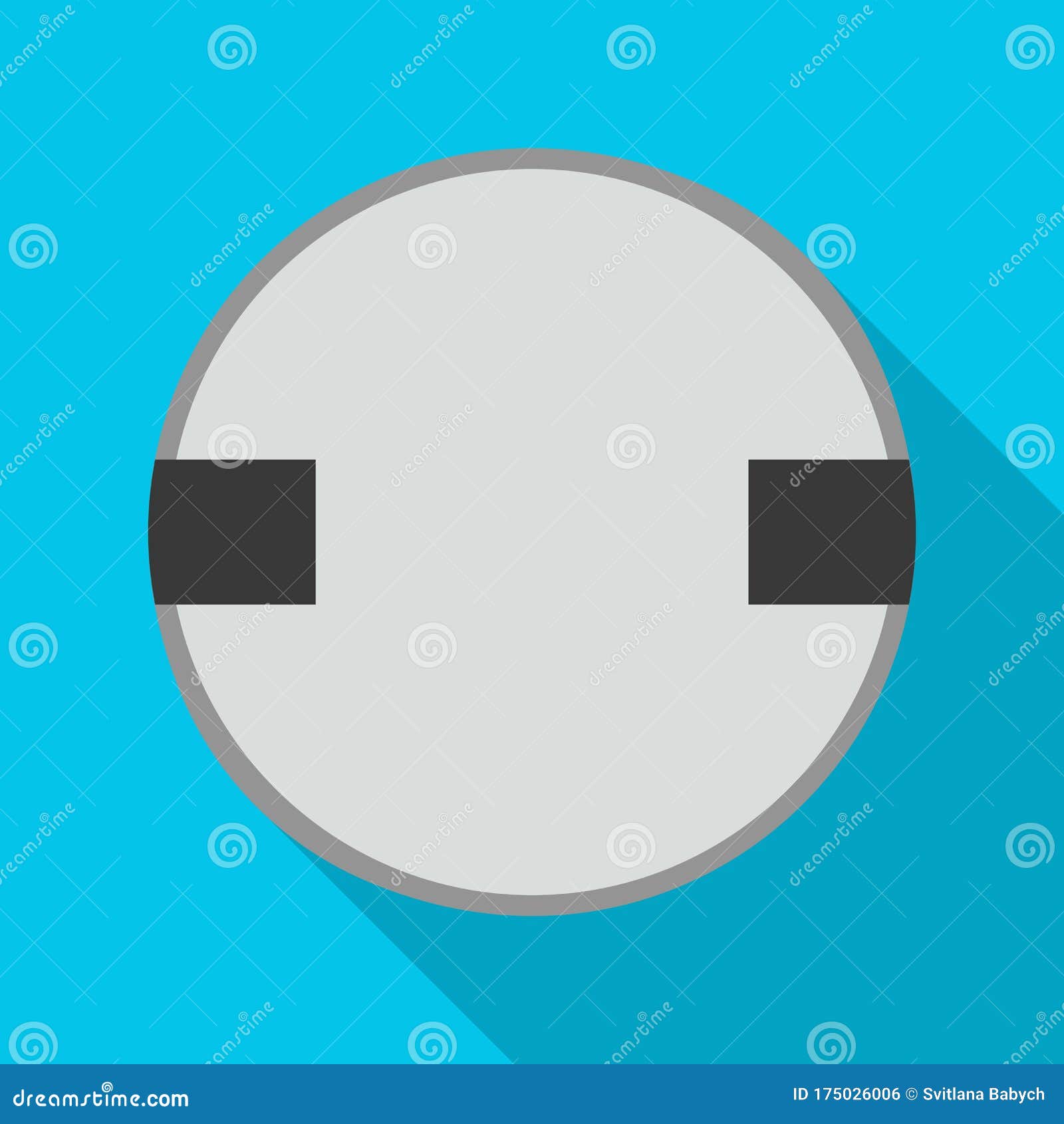 Fastener Head Vector Icon.Flat Vector Icon Isolated on White Background ...
