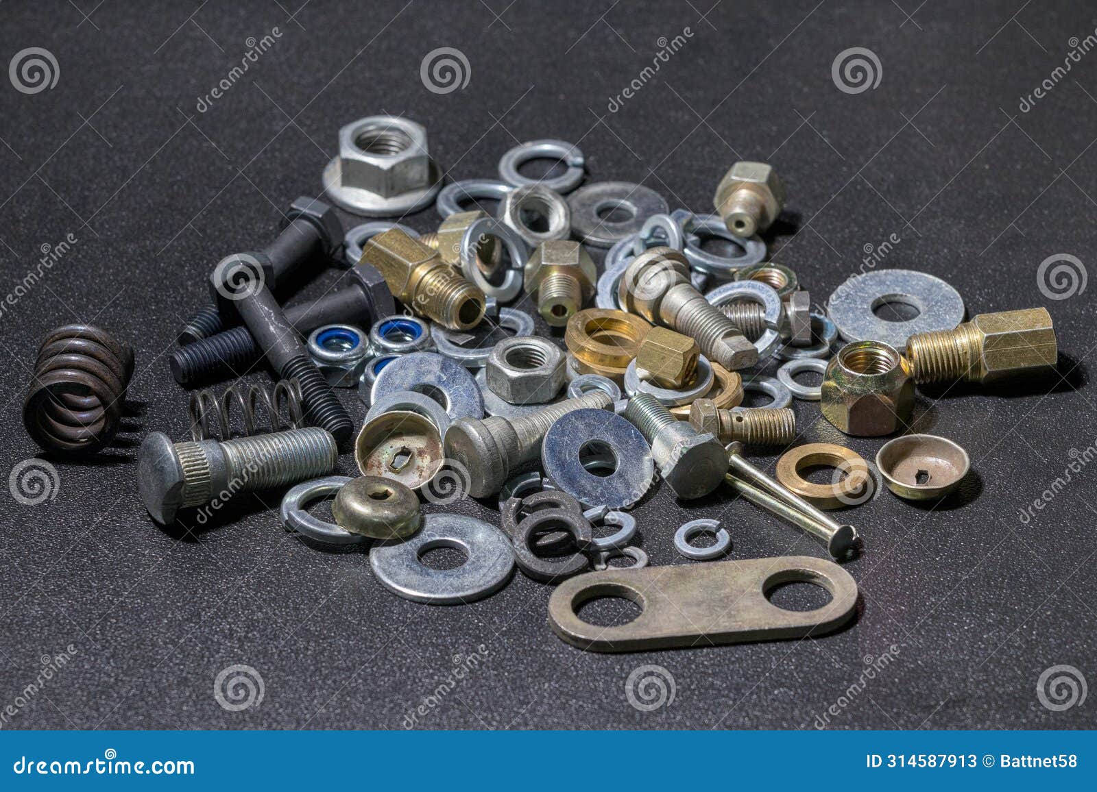 Various Types of Fasteners, Hardware, Fixtures, Structures for Design ...
