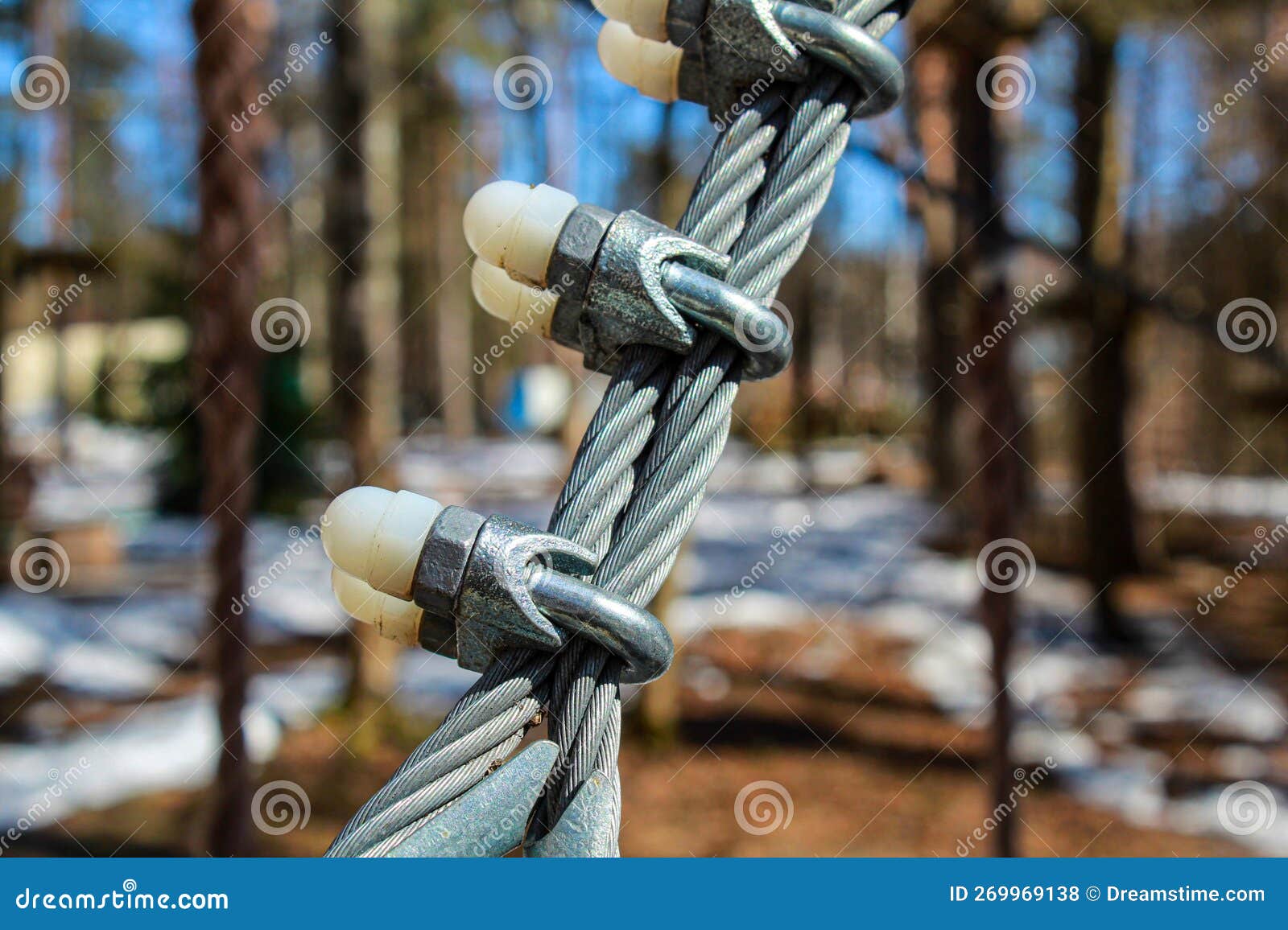 Fastening Elements of the Cable Made of Galvanized Steel, Couches ...