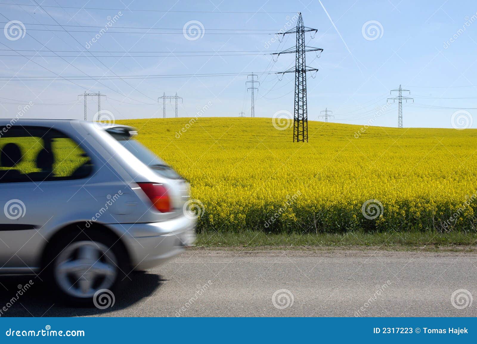 Faster... stock image. Image of velocity, road, quickness - 2317223