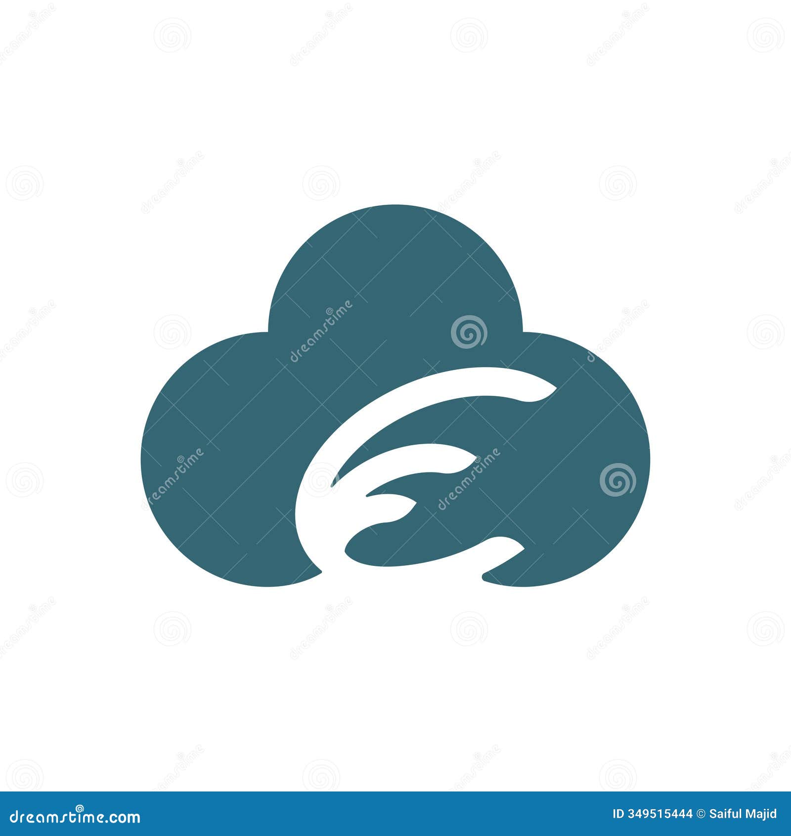 Faster Logo Template Icon stock vector. Illustration of computer ...