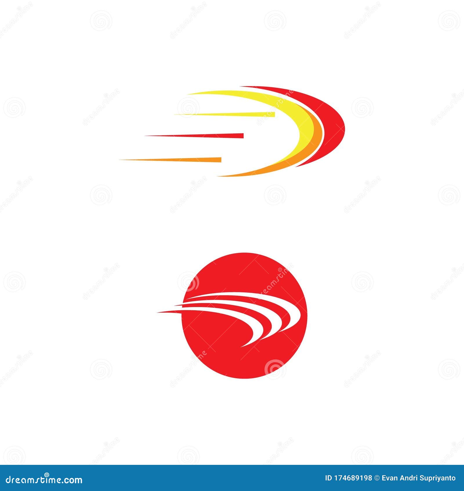 Faster Logo Template Vector Symbol Stock Vector - Illustration of ...