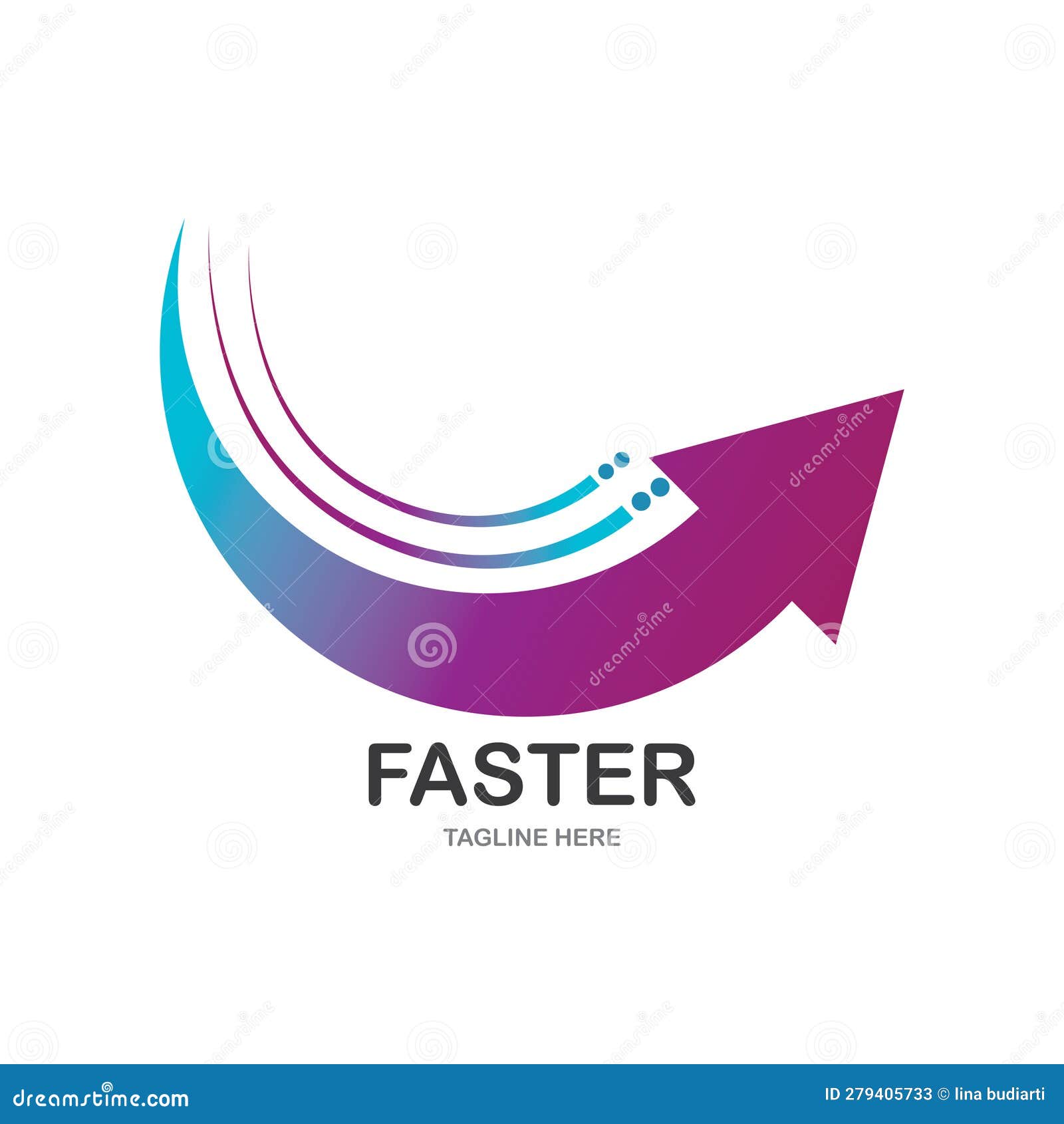 Faster logo stock vector. Illustration of organization - 279405733