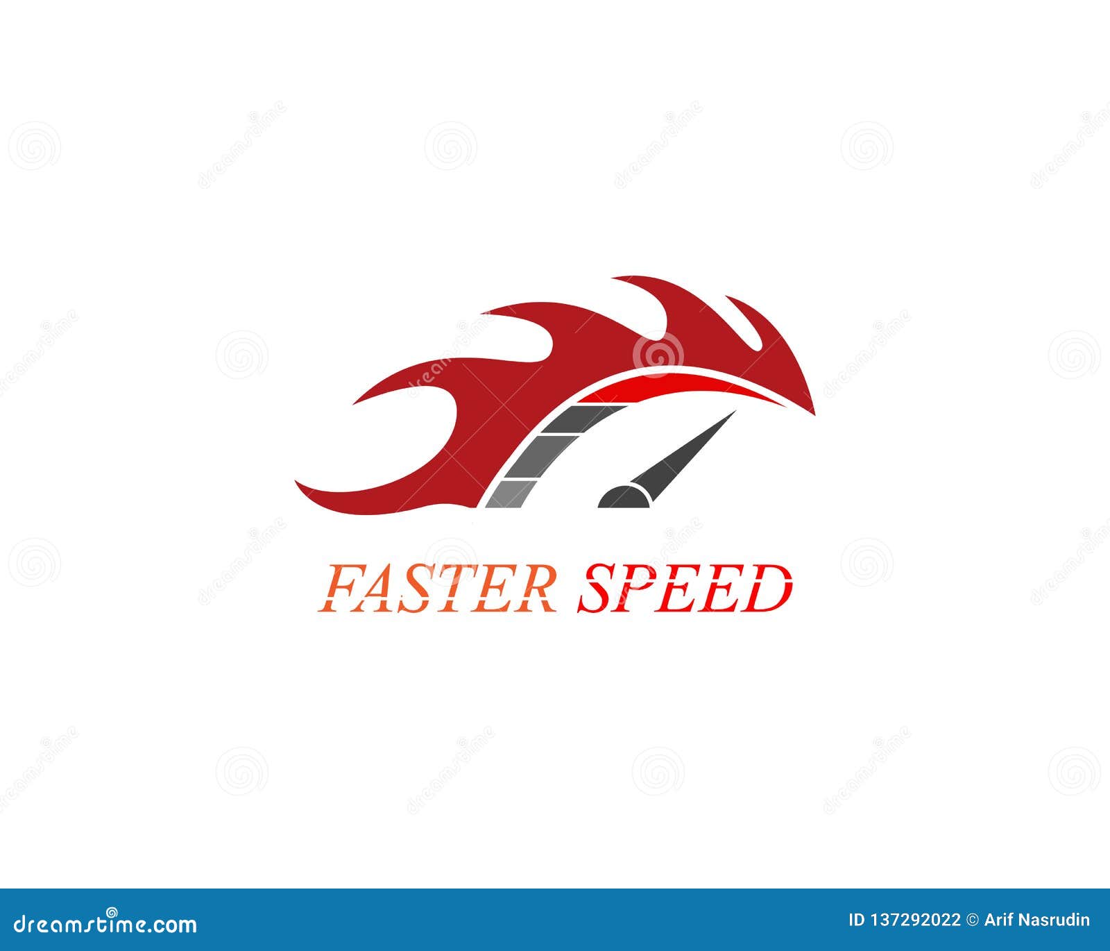 Faster Speed Car Logo Template Vector Illustration Stock Illustration ...
