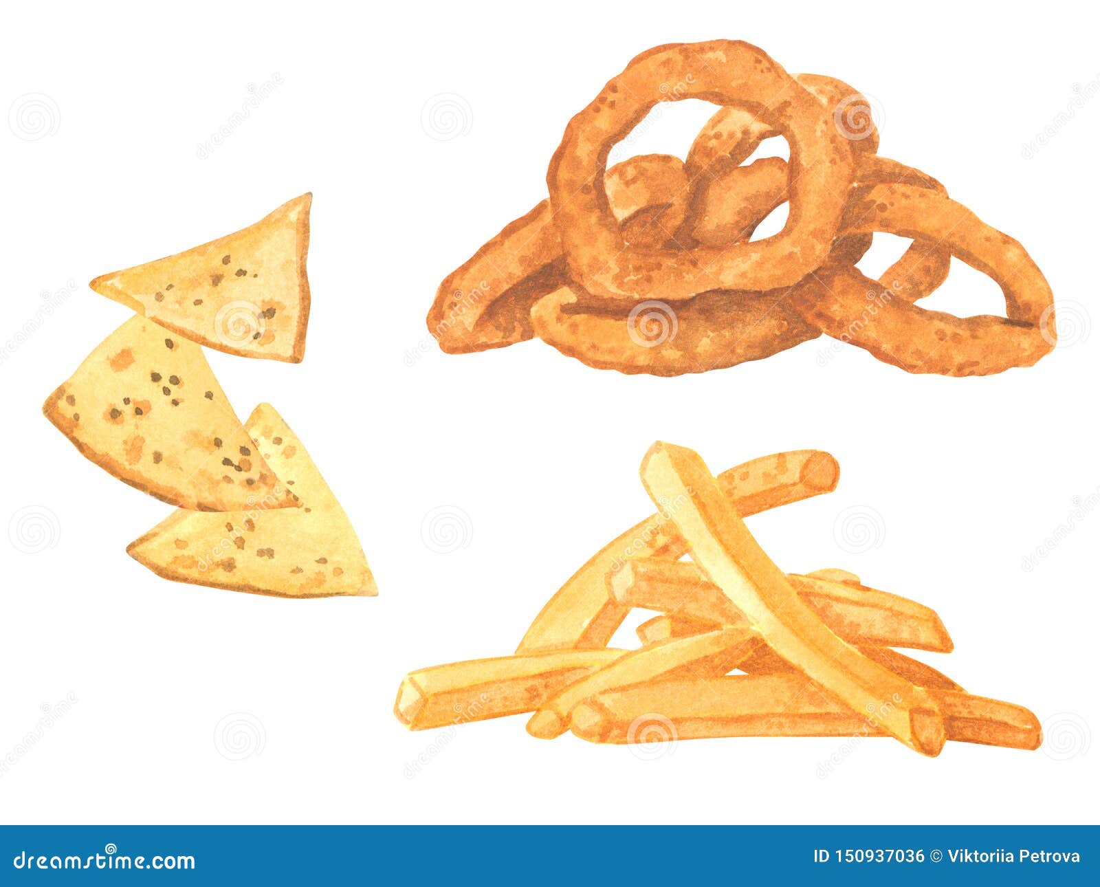 Fastfood Clipart Set, French Fries, Onion Rings, Nachos Stock ... Fastfood Clipart Set, French Fries, Onion Rings, Nachos Stock ...