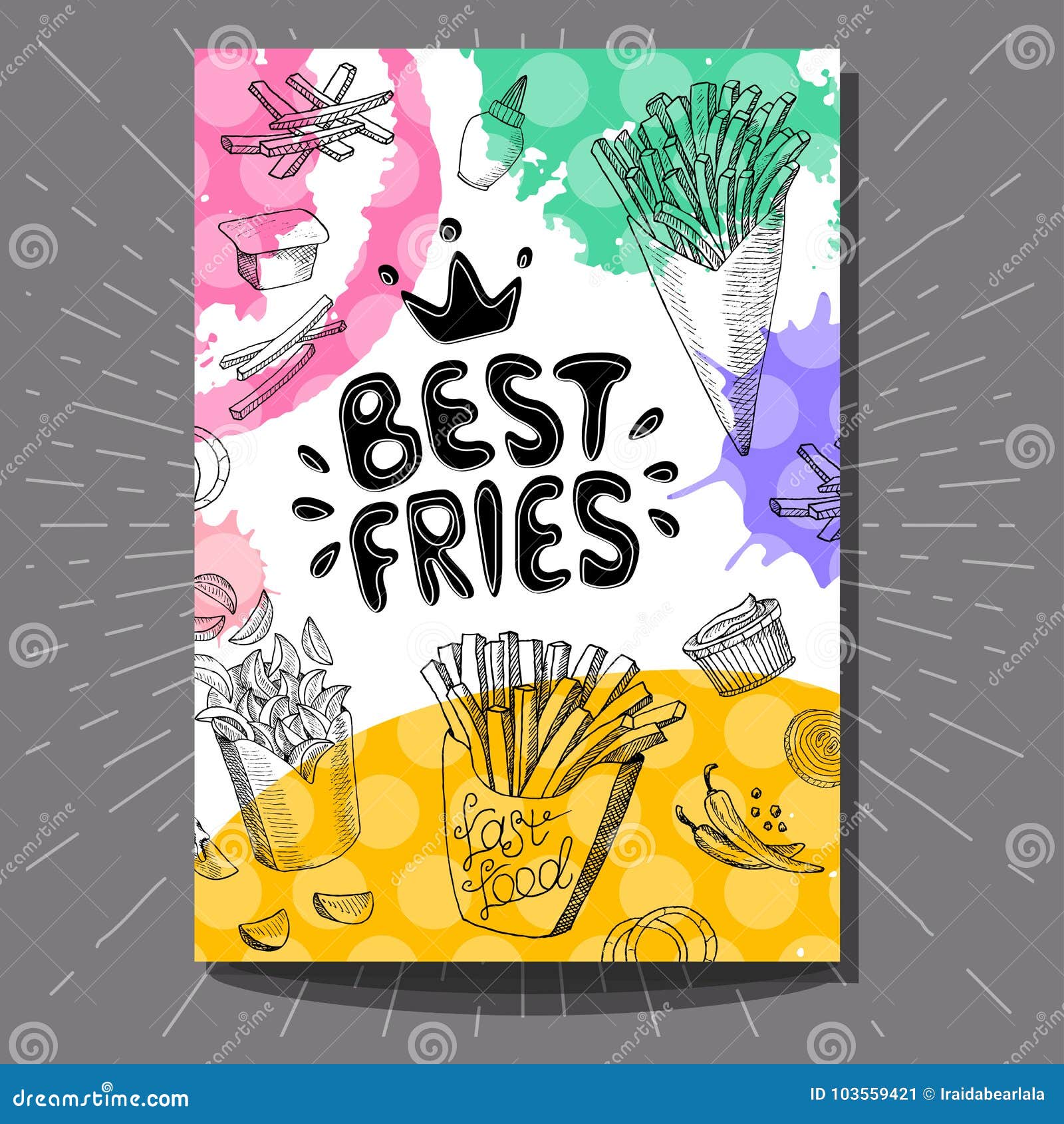 Fastfood Colorful Modern Banners Set. Stock Illustration - Illustration ... Fastfood Colorful Modern Banners Set. Stock Illustration - Illustration ...