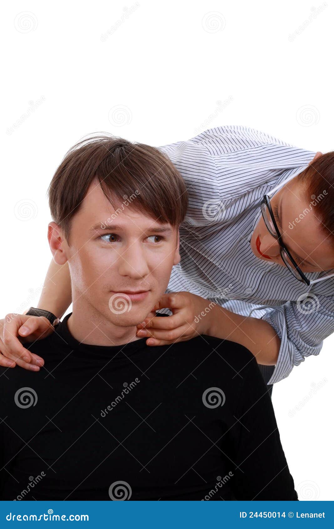 Fastidio fotografia stock. Immagine di imprenditore, ragazzo - 24450014