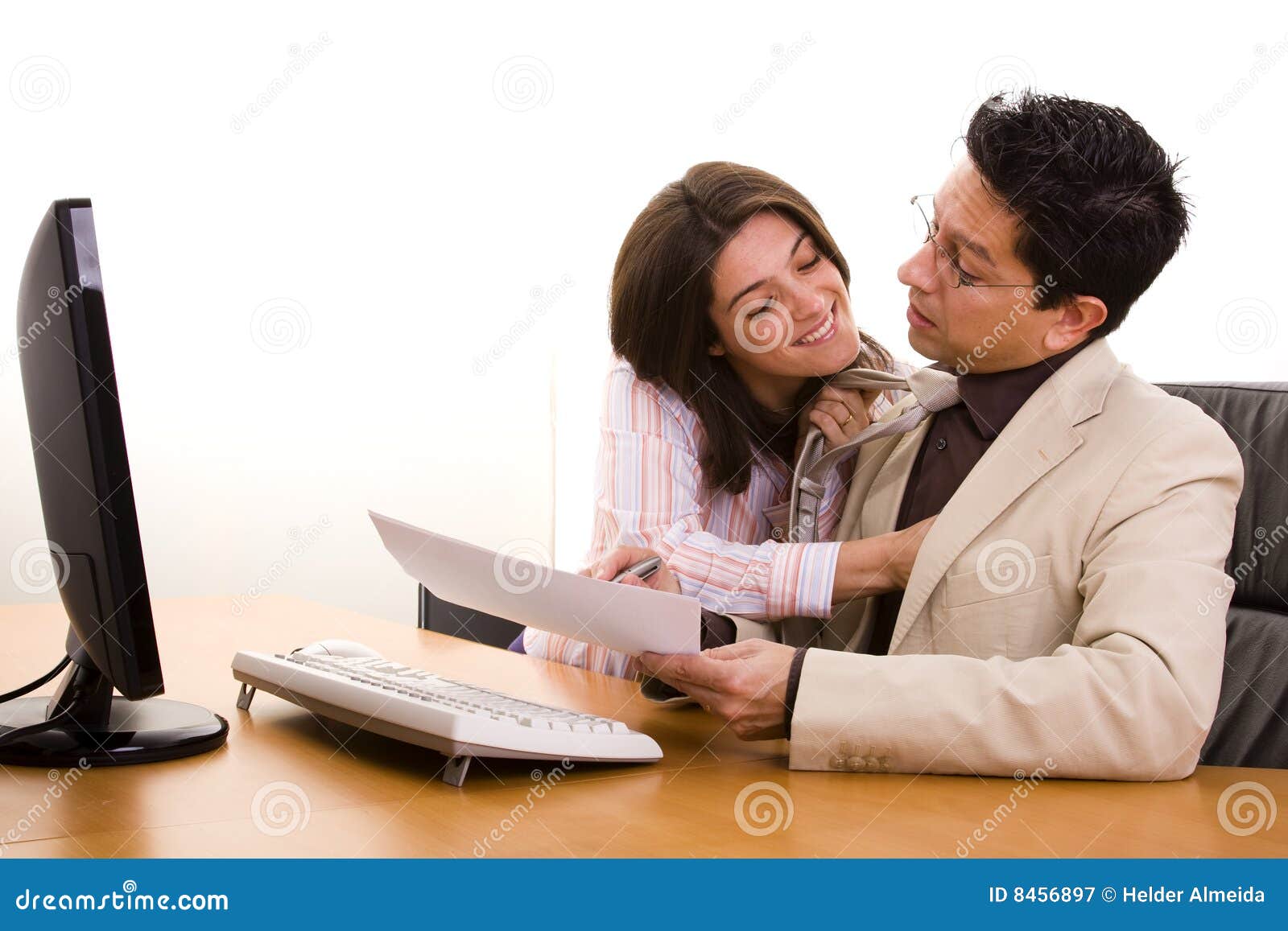 Fastidio all'ufficio immagine stock. Immagine di convenzionale - 8456897