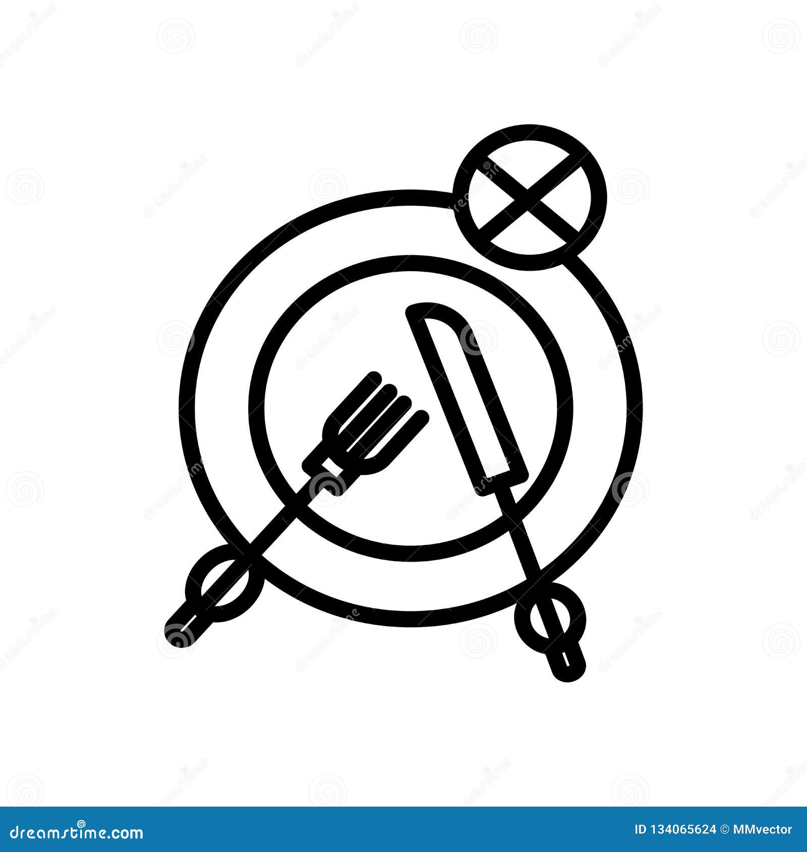 Fasting Icon Vector Isolated on White Background, Fasting Sign Stock ...