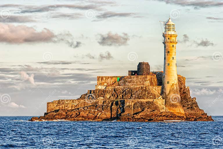 Fastnet Lighthouse, Ireland Stock Image - Image of architecture ...