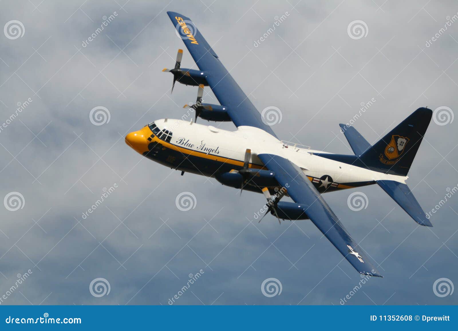 Fat Albert Flyby editorial stock photo. Image of airplane - 11352608