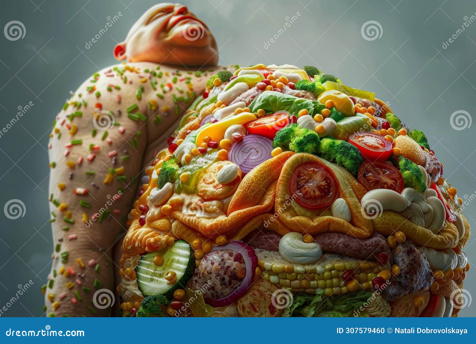 Fat Bely Close Up,gluttony Concept Stock Photo - Image of voracious ...
