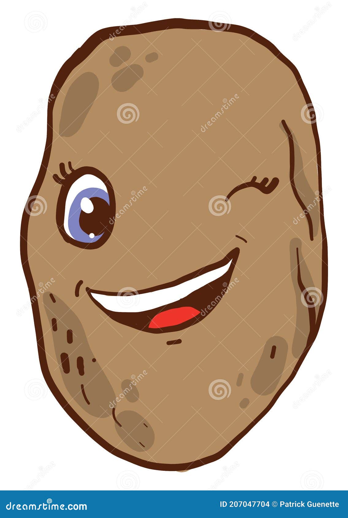 Potato Winking Stock Illustrations – 40 Potato Winking Stock ...